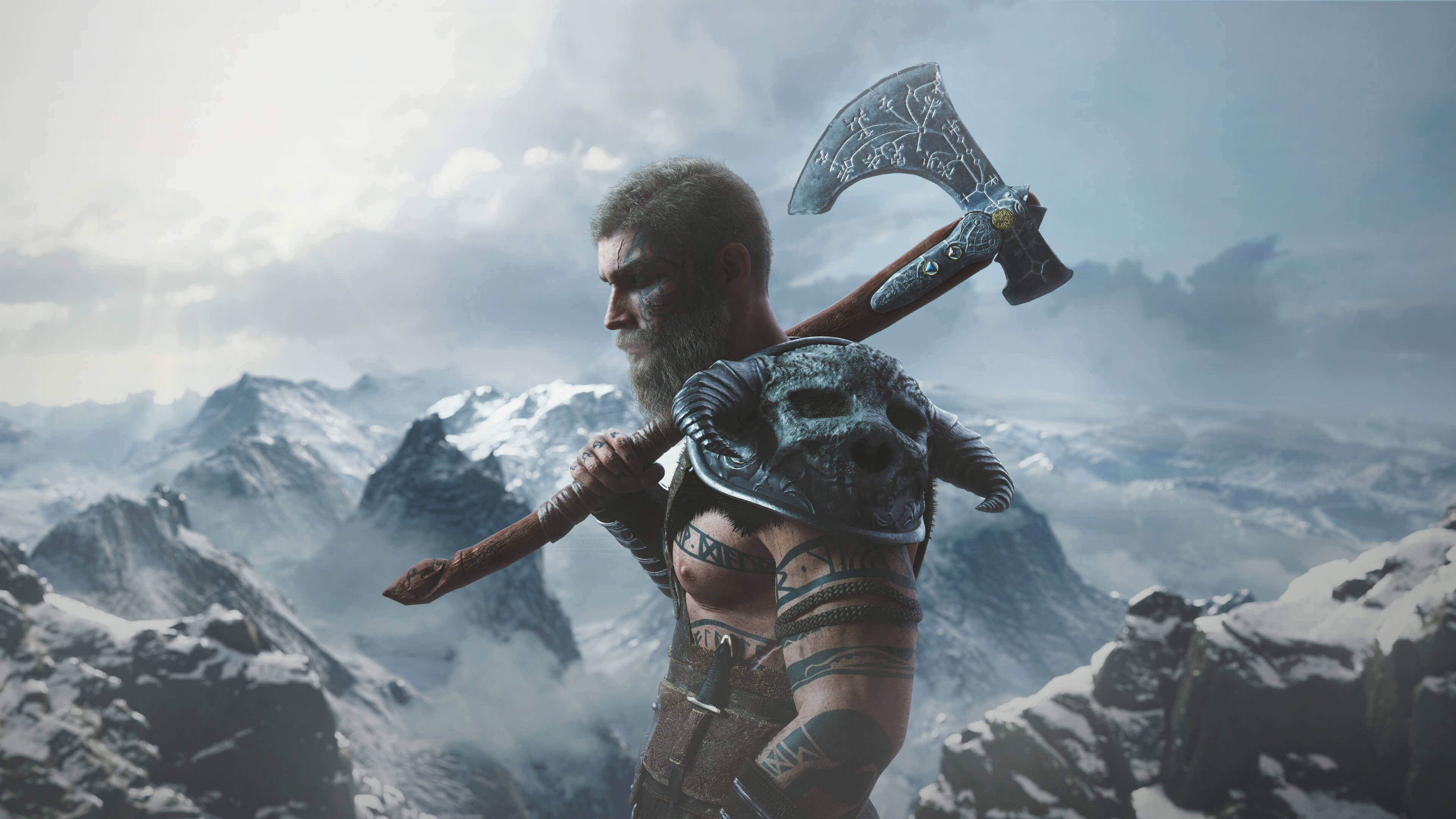 Baldur 3D Render, Digital Art by olympia020