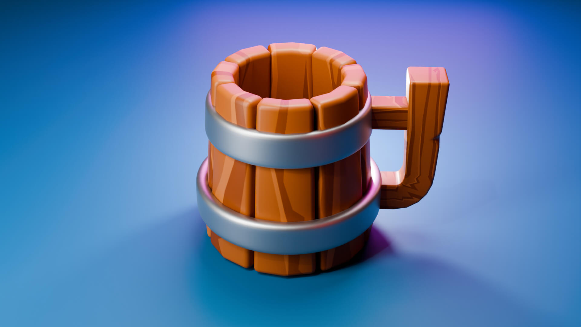 Stylized Cup - 3D Model by omarartdz