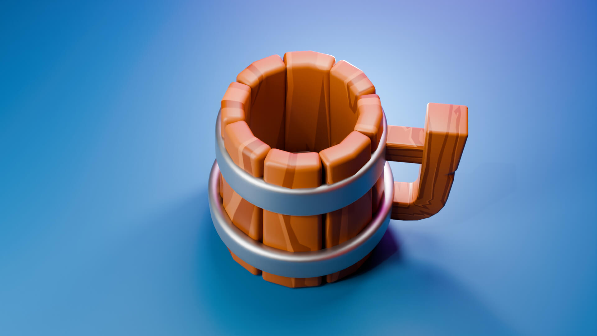 Stylized Cup - 3D Model by omarartdz