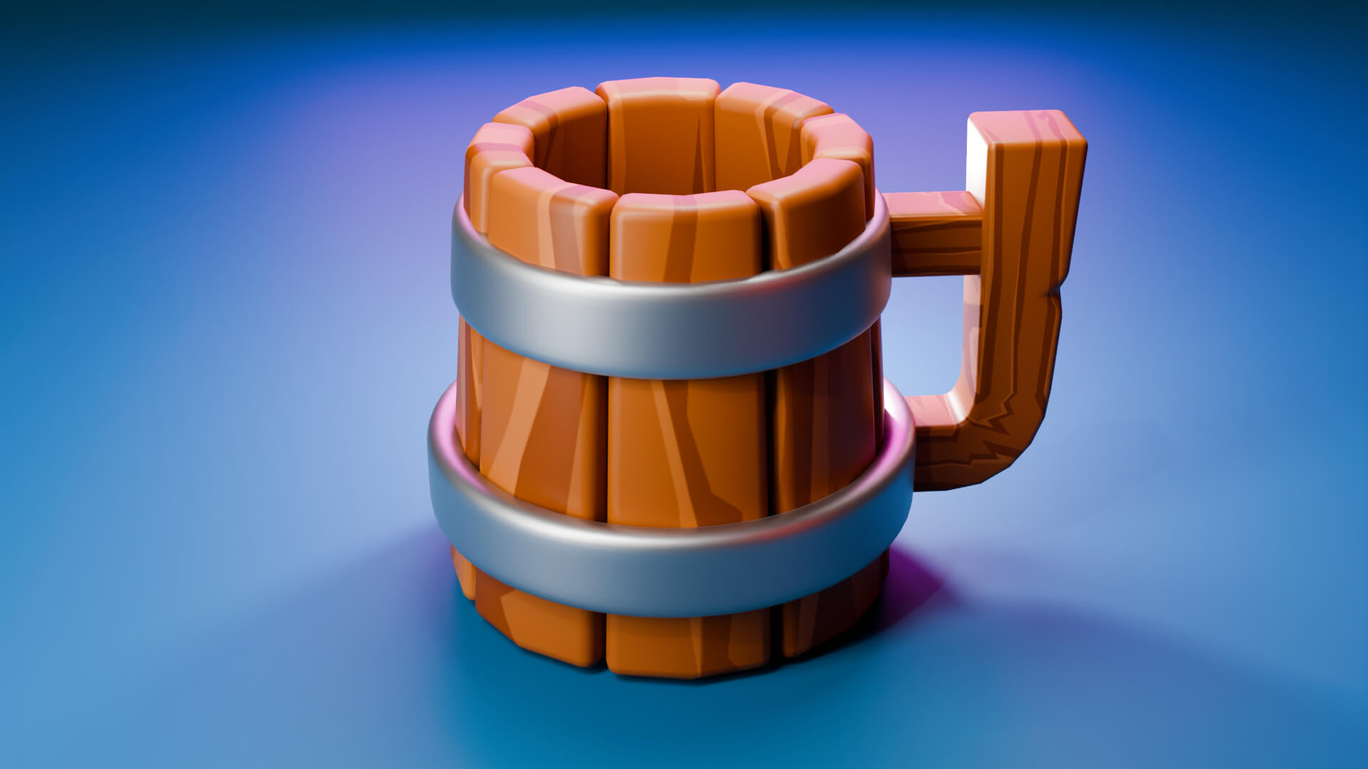 Stylized Cup - 3D Model by omarartdz