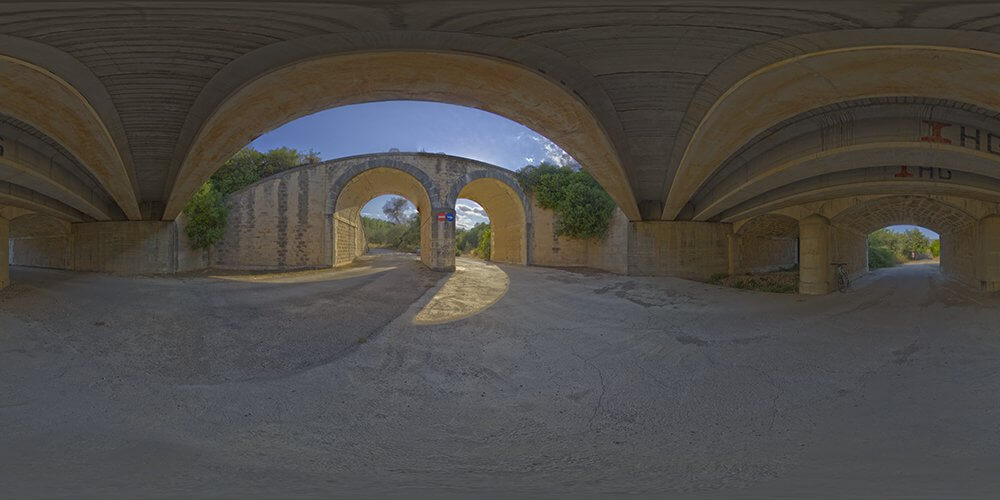 Under Bridge Summer Sunset (HDRI 052) - HDR Image by omayolas