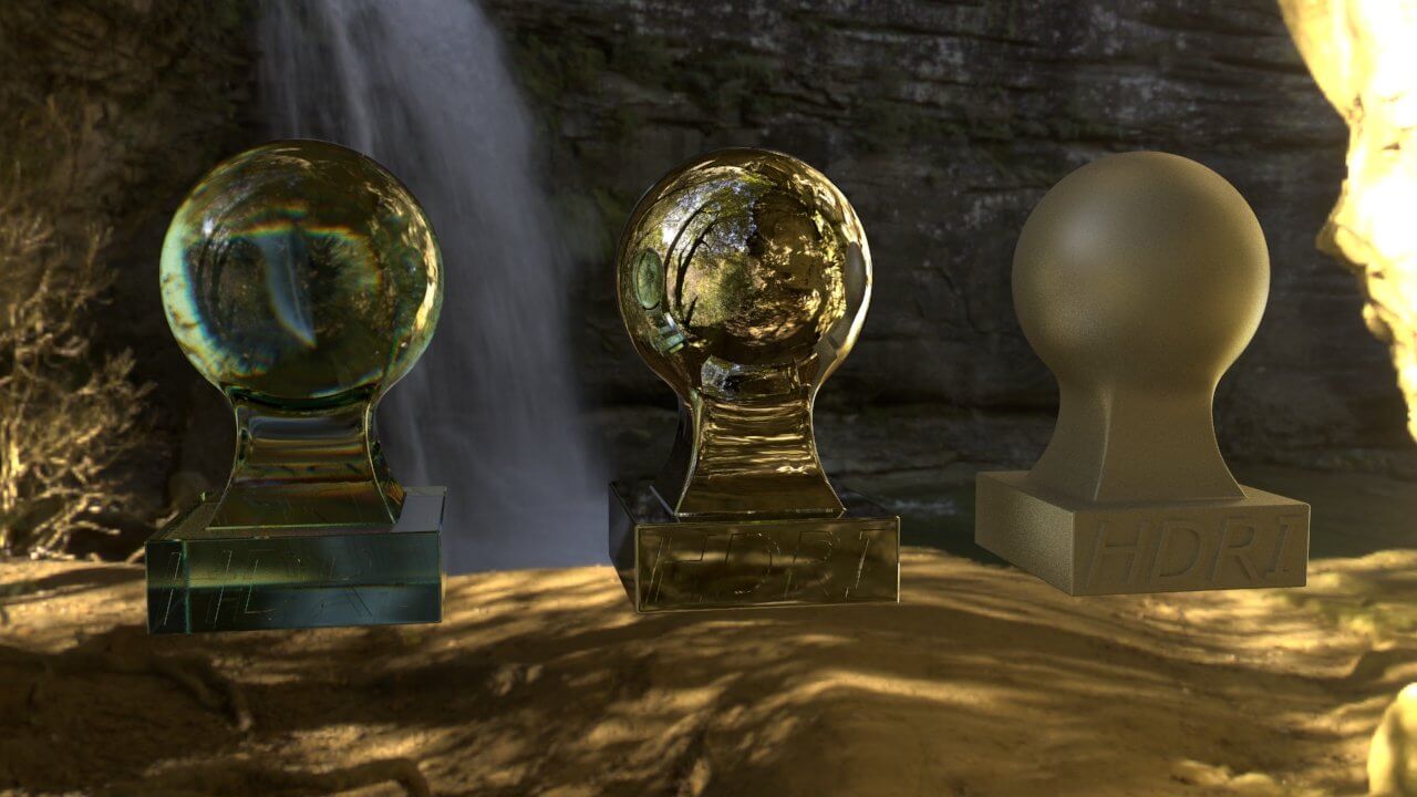 Waterfall 03 (HDRI 094) - HDR Image by omayolas