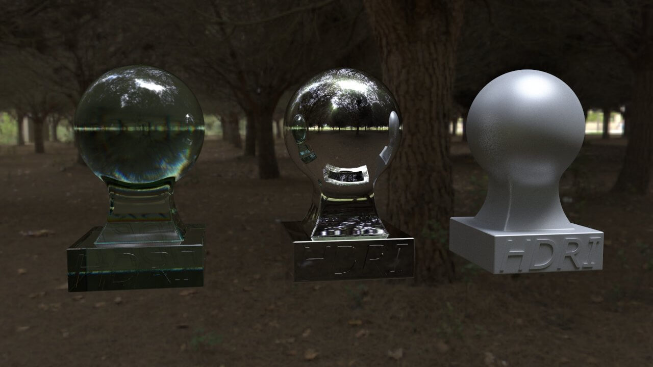 Wood Under Trees 01 (HDRI 070) - HDR Image by omayolas