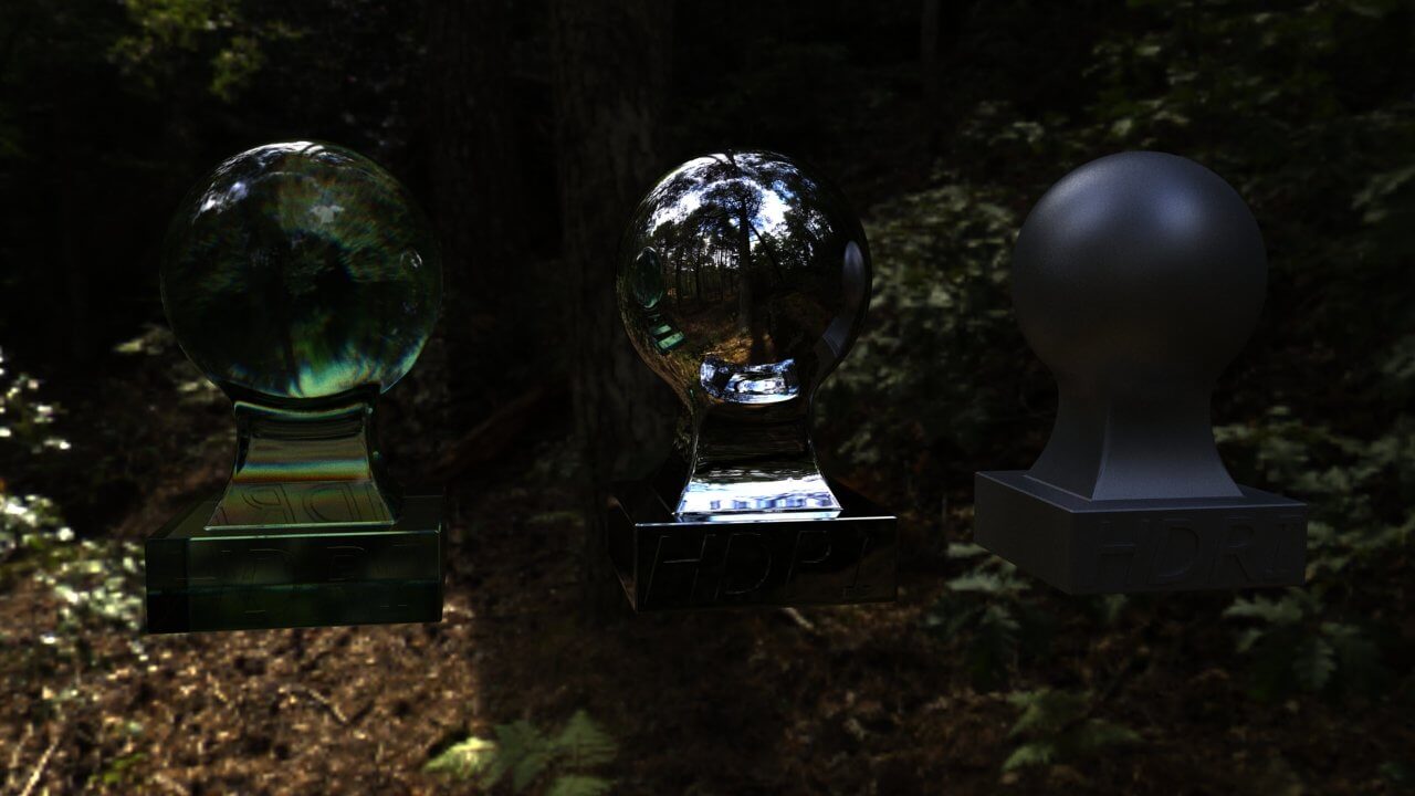 Wood Under Trees 04 (HDRI 073) - HDR Image by omayolas