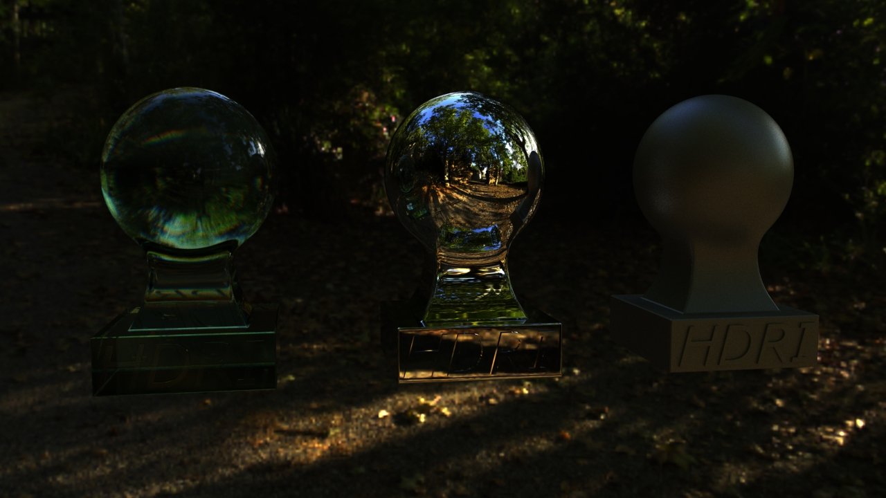 Wood Under Trees 05 (HDRI 074) - HDR Image by omayolas