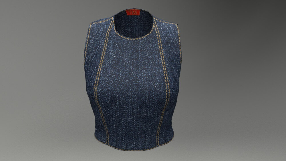 Basic Bodice - Free 3D Model by Omega1968