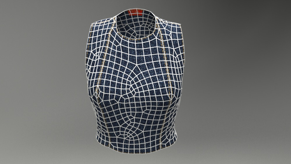 Basic Bodice - Free 3D Model by Omega1968