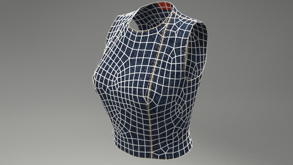 Basic Bodice - Free 3D Model by Omega1968