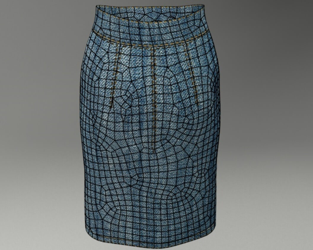 Basic Skirt - Free 3D Model by Omega1968