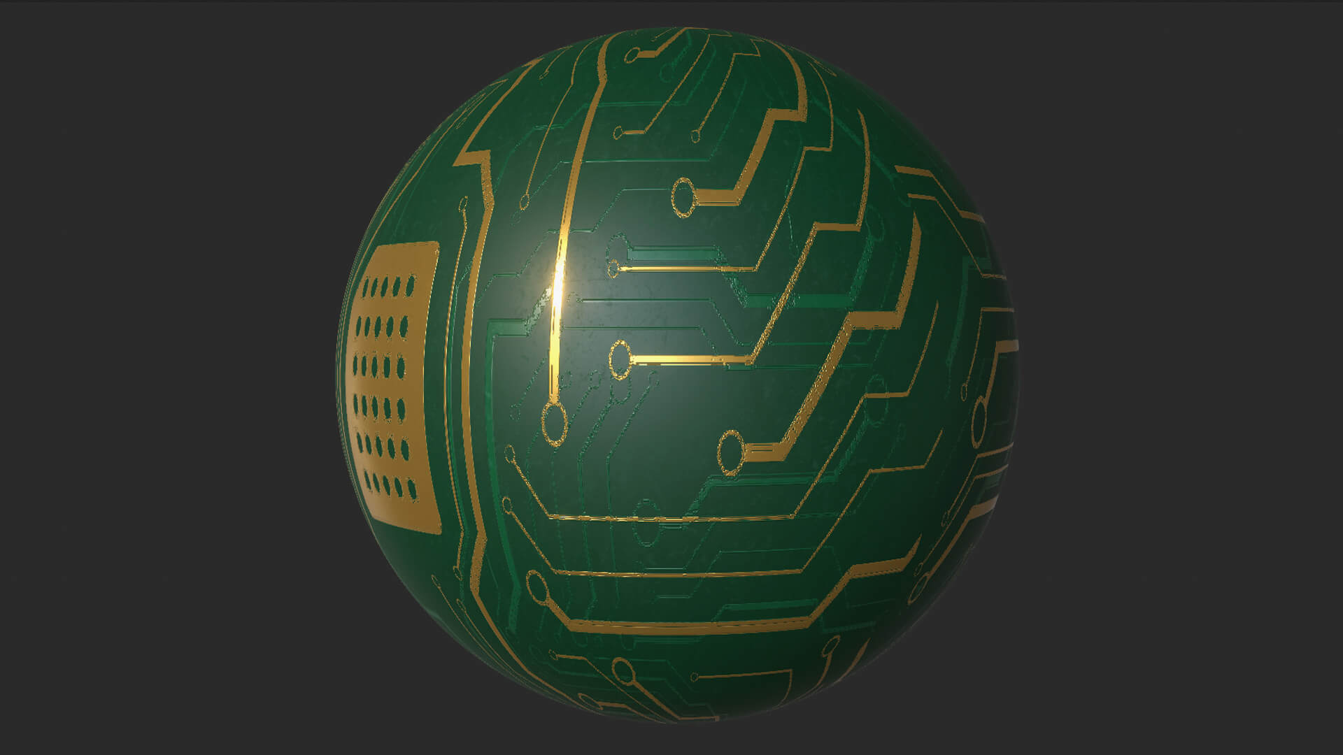 Circuit Board 4k Pbr Texture by omer kamal