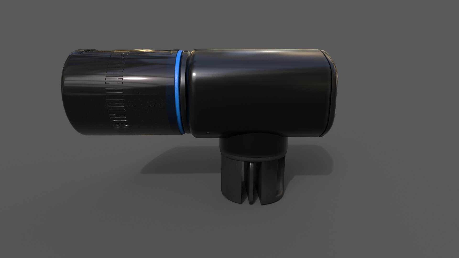Automatic Fish Food Feeder low poly 3d model 3D Render