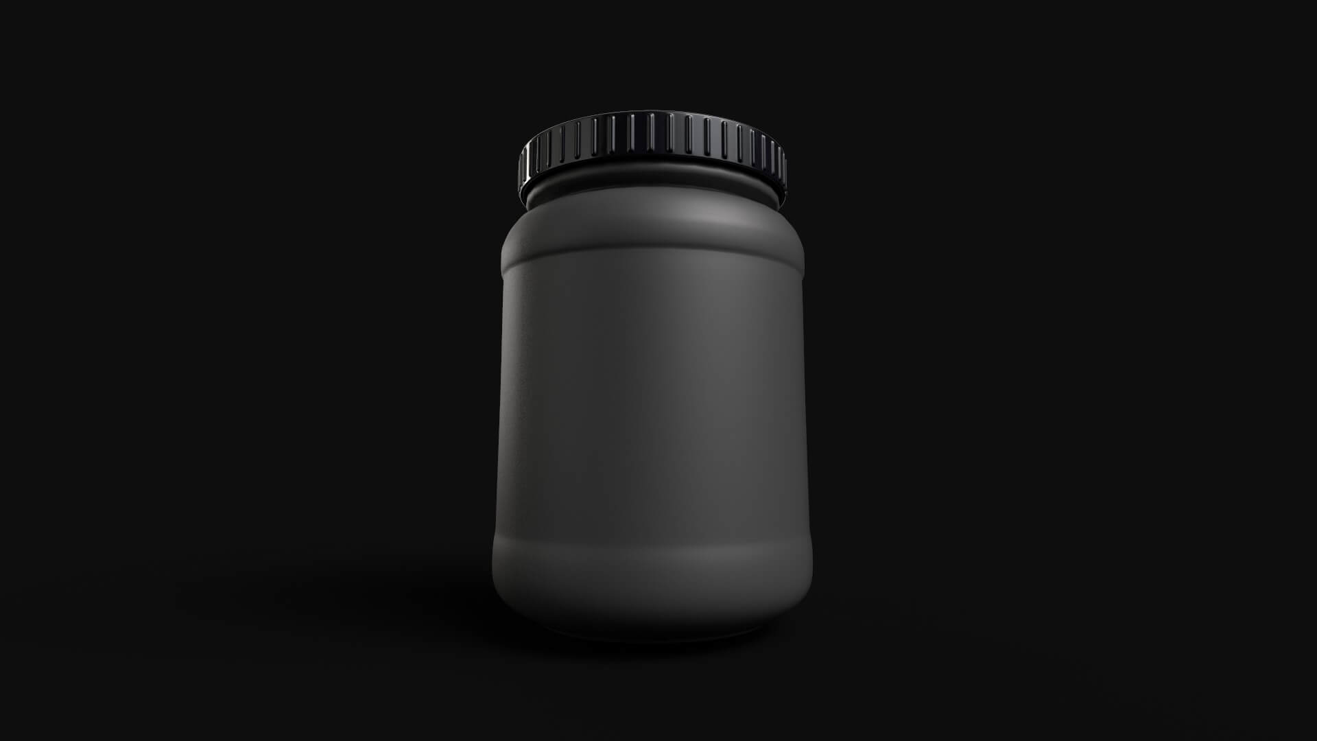Plastic Bottle Container 3D Model 3D Render | RenderHub Gallery