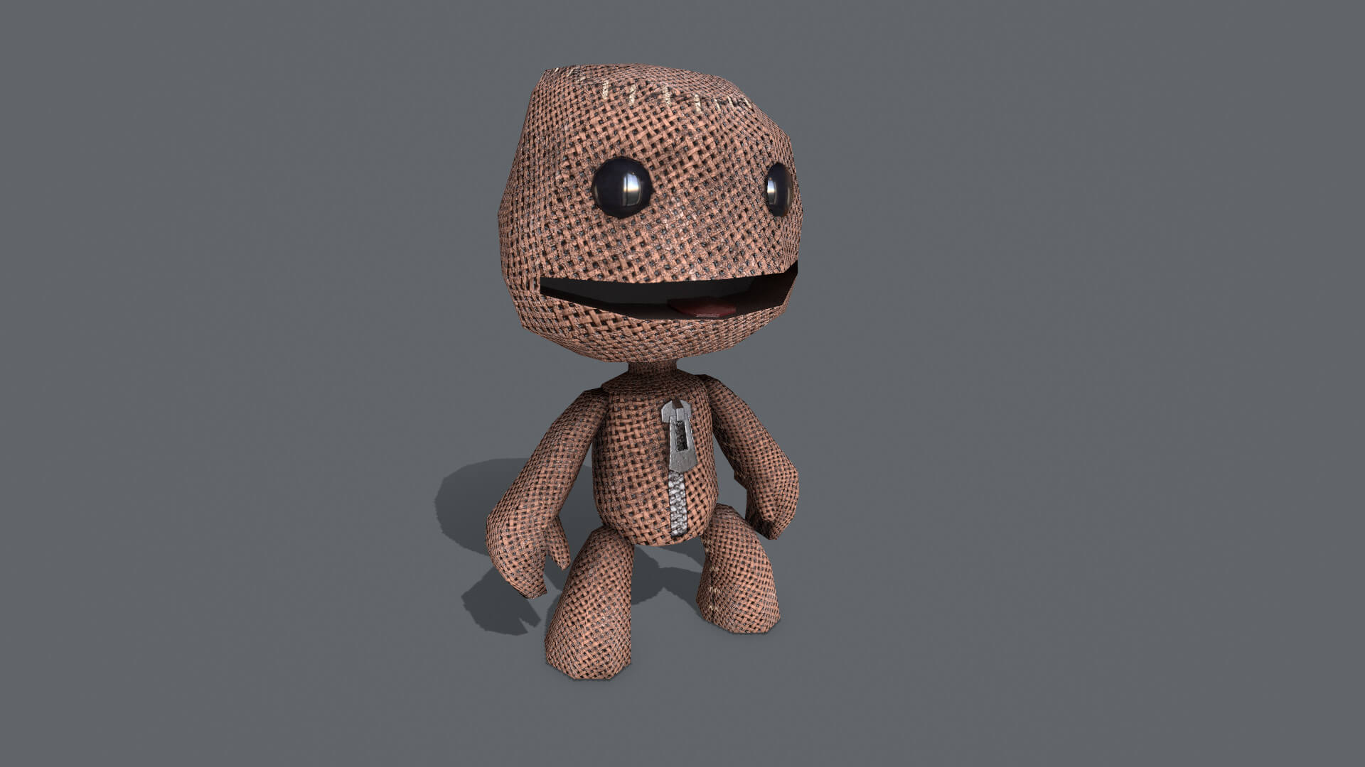 Sackboy 3D Model 3D Render, Digital Art by omer kamal