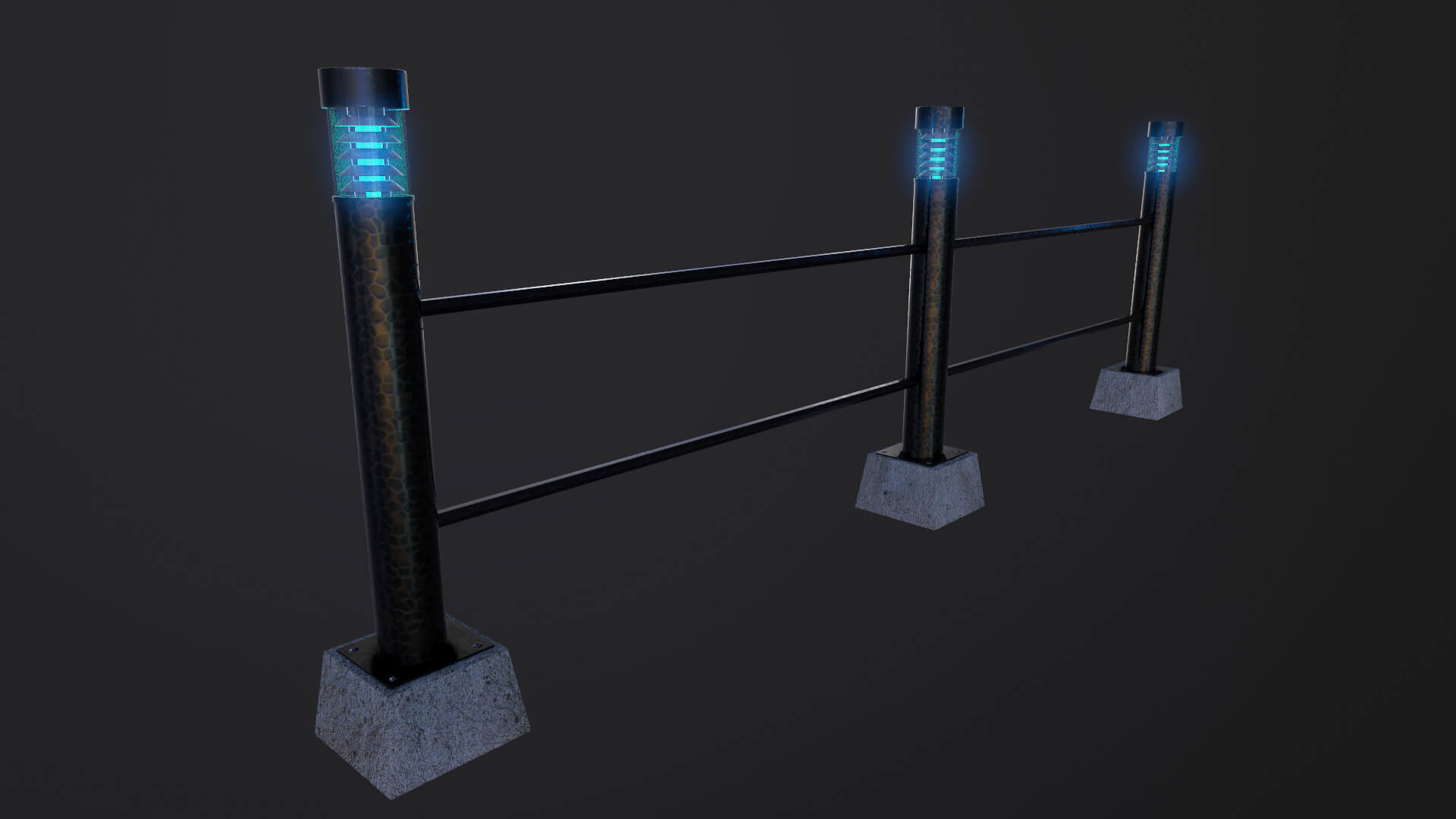 Garden Lights - 3D Model by omer kamal