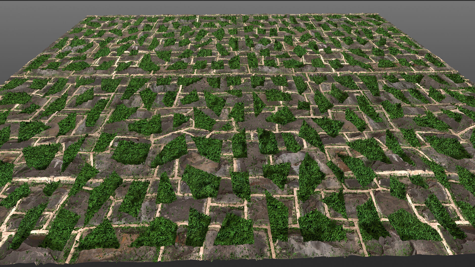 Grass Stone Flagstone 8K PBR Textures - 3D Texture by omer kamal