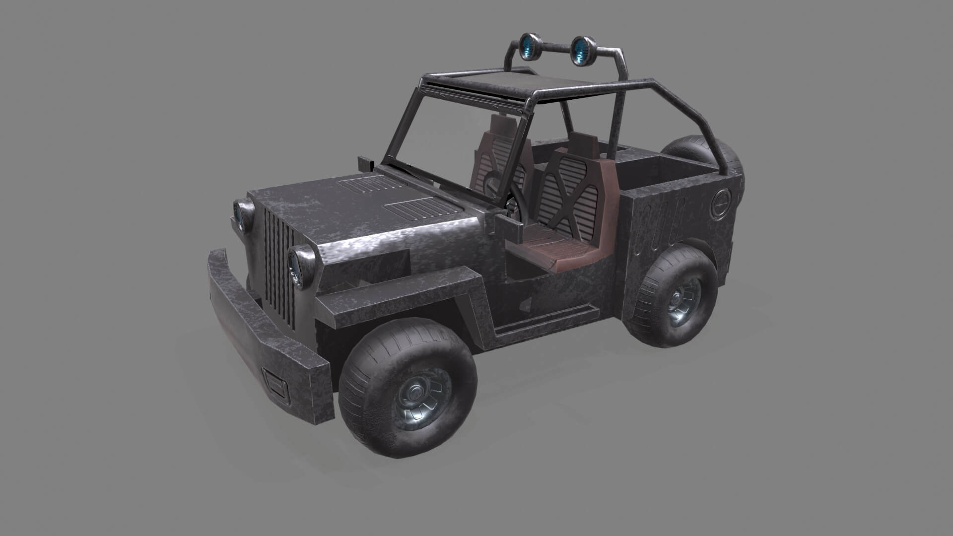 Jeep - 3D Model by omer kamal