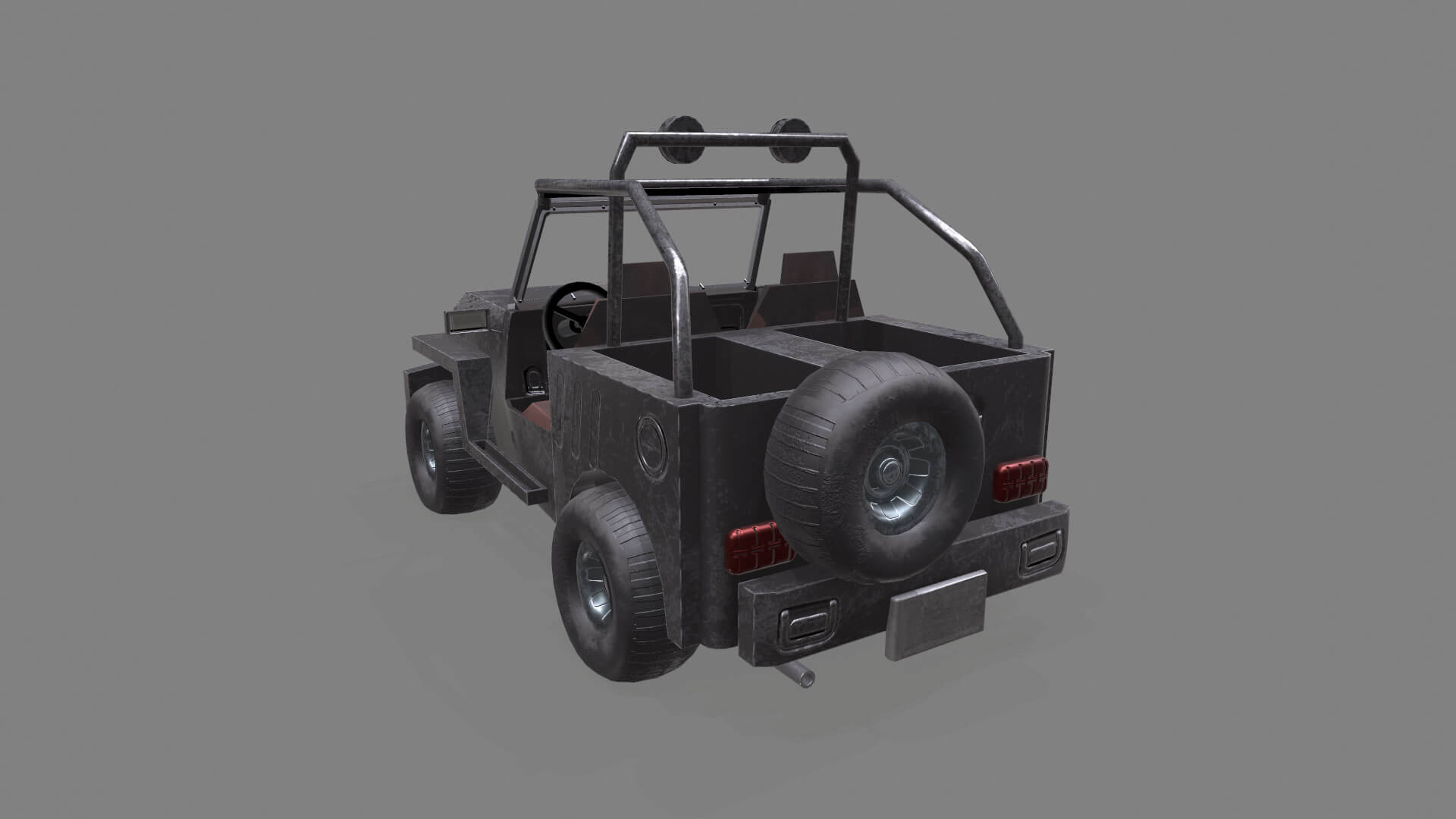 Jeep - 3D Model by omer kamal