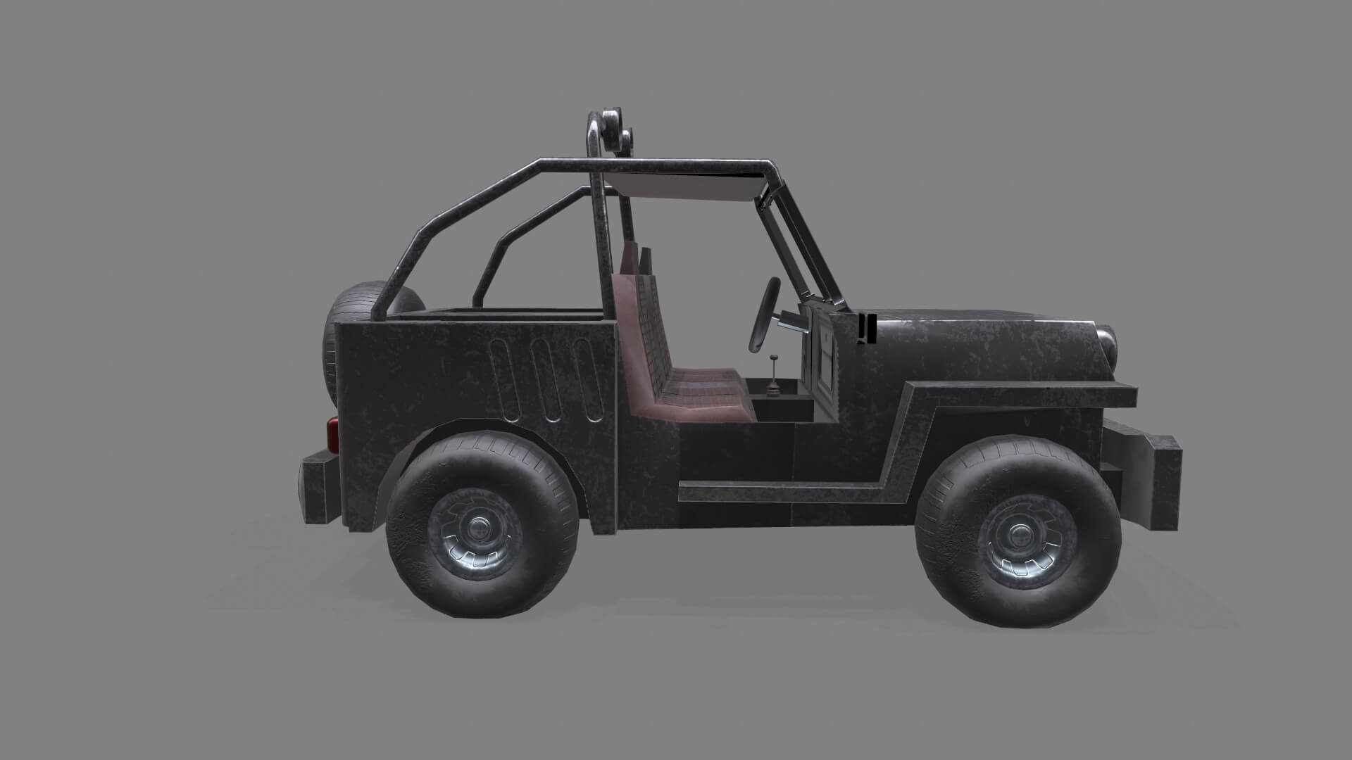 Jeep - 3D Model by omer kamal