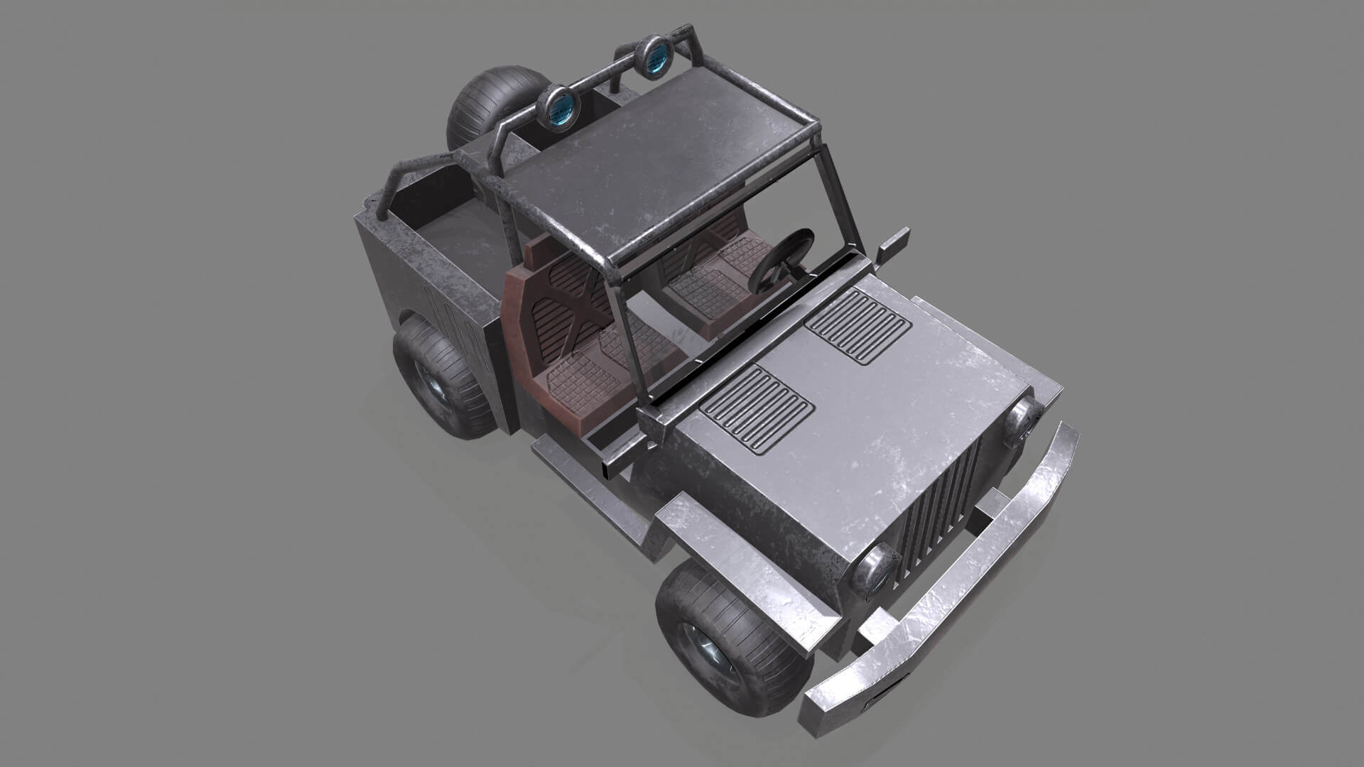 Jeep - 3D Model by omer kamal