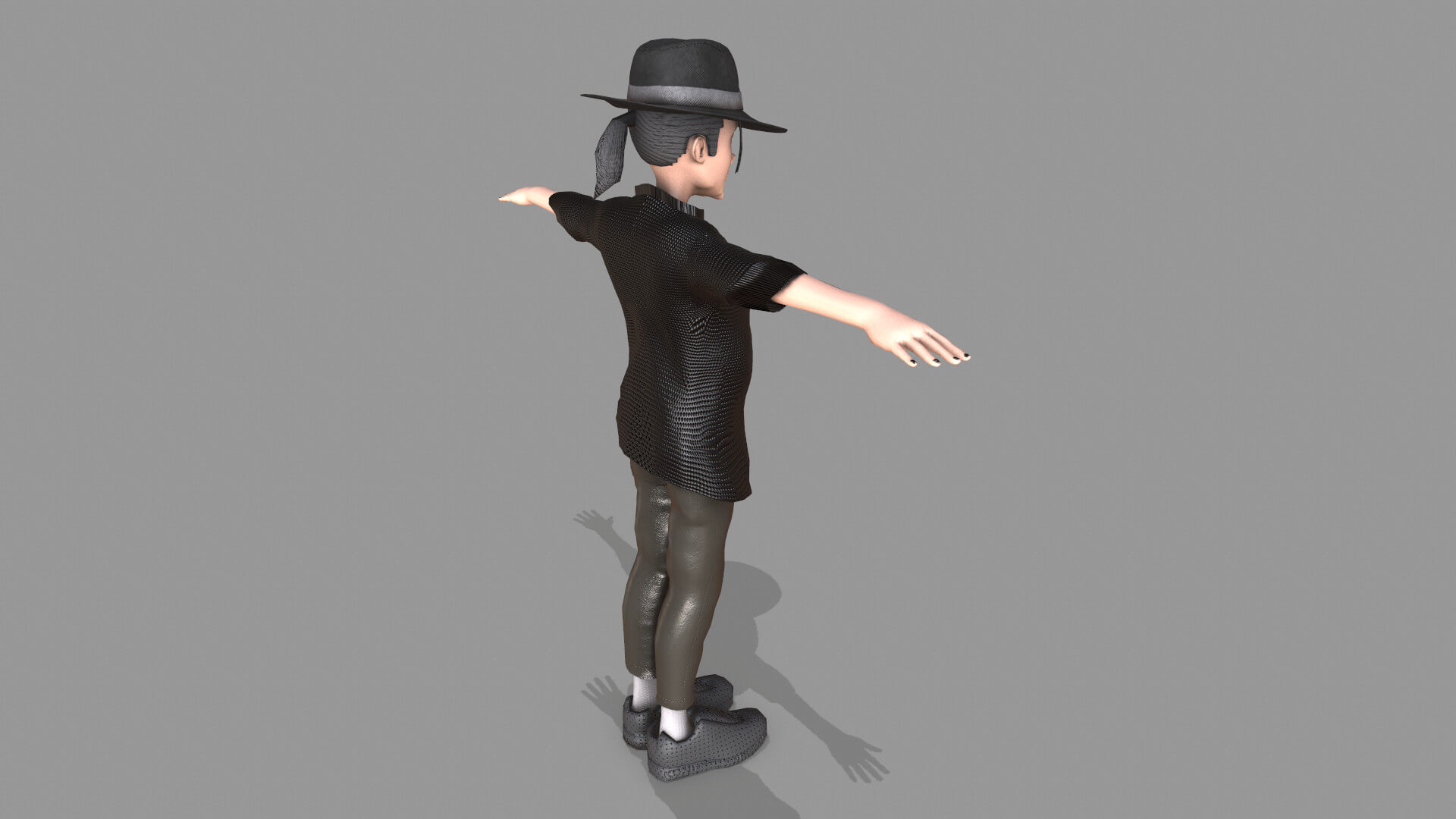 Michael Jackson Animated Character - 3D Model by omer kamal