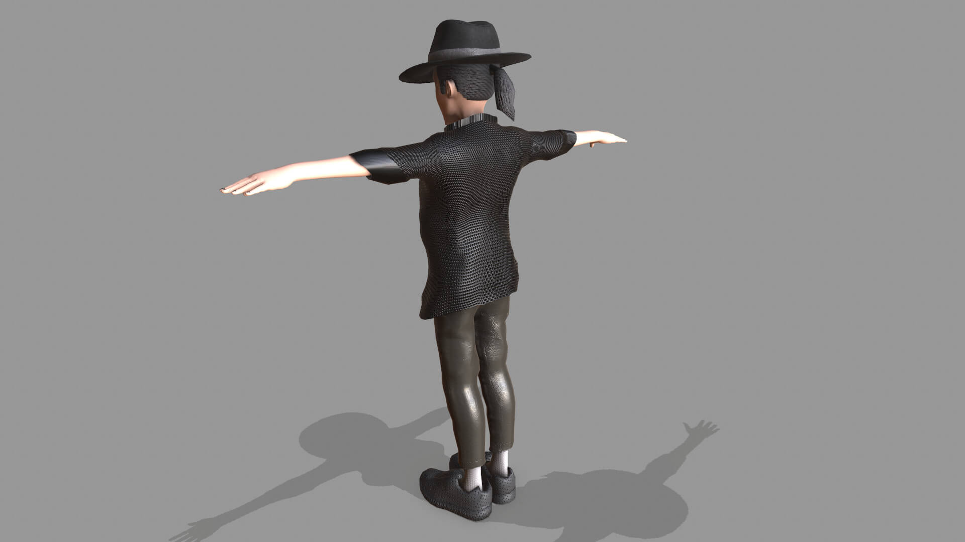 Michael Jackson Animated Character - 3D Model by omer kamal
