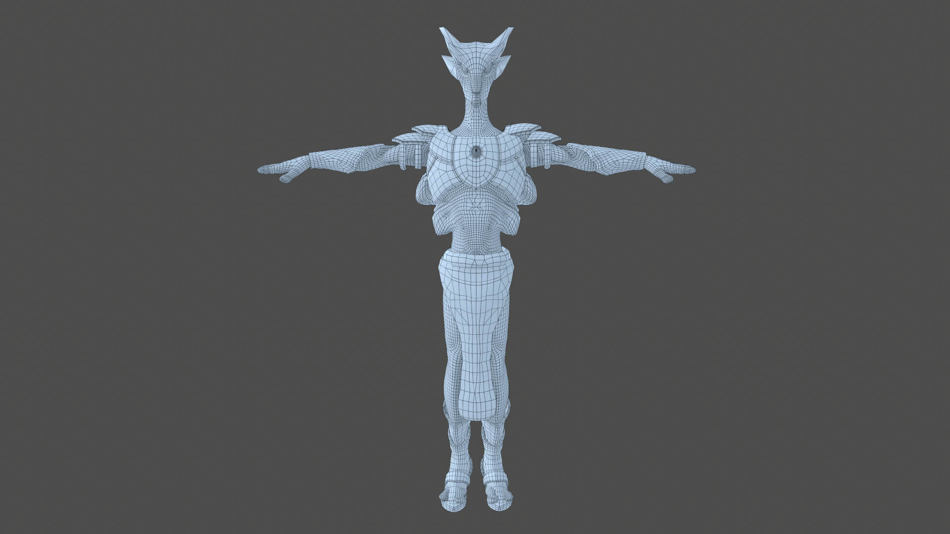 Monster Character - 3D Model by omer kamal