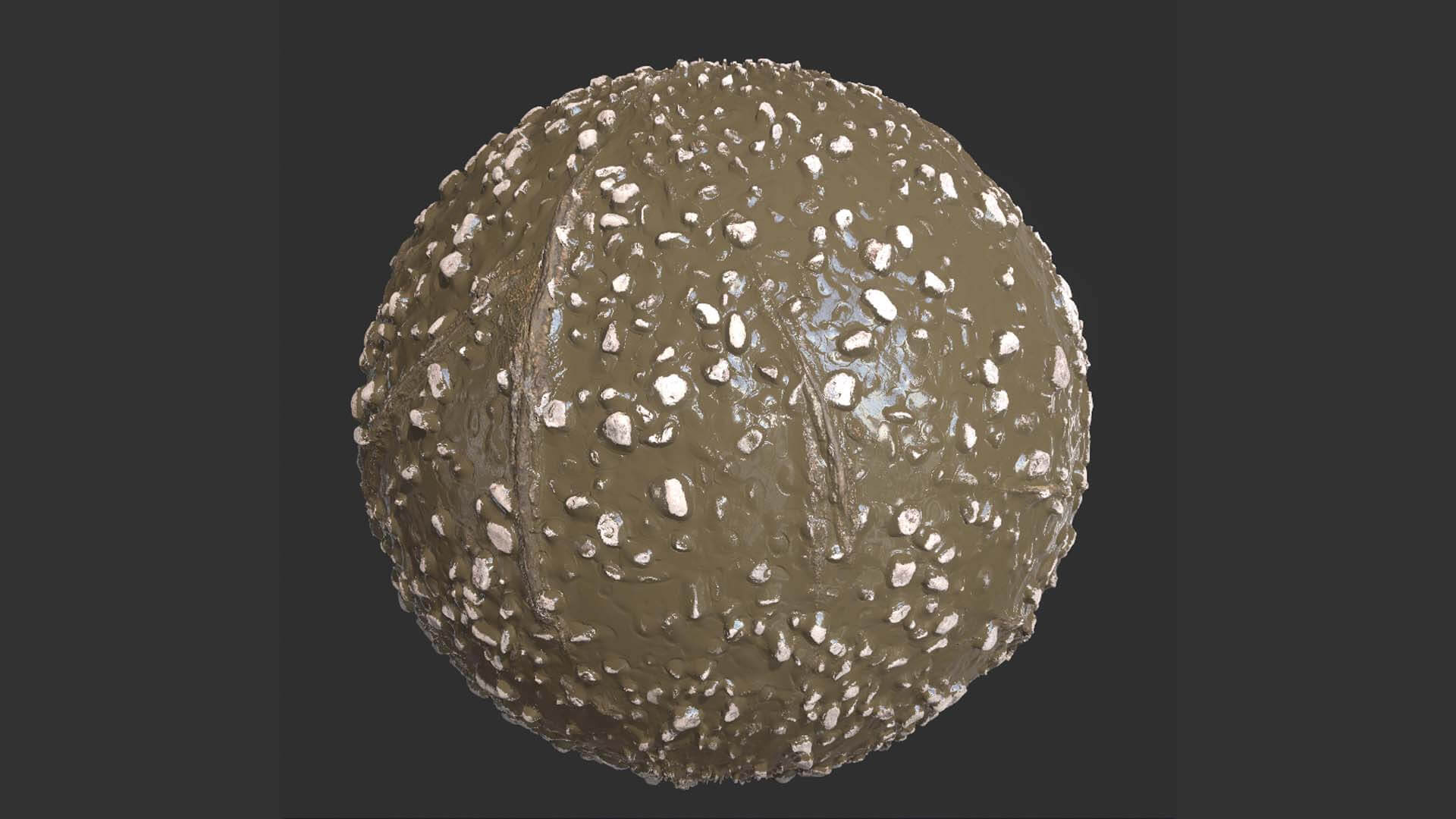 Mud Pebbles PBR 4K Texture by omer kamal