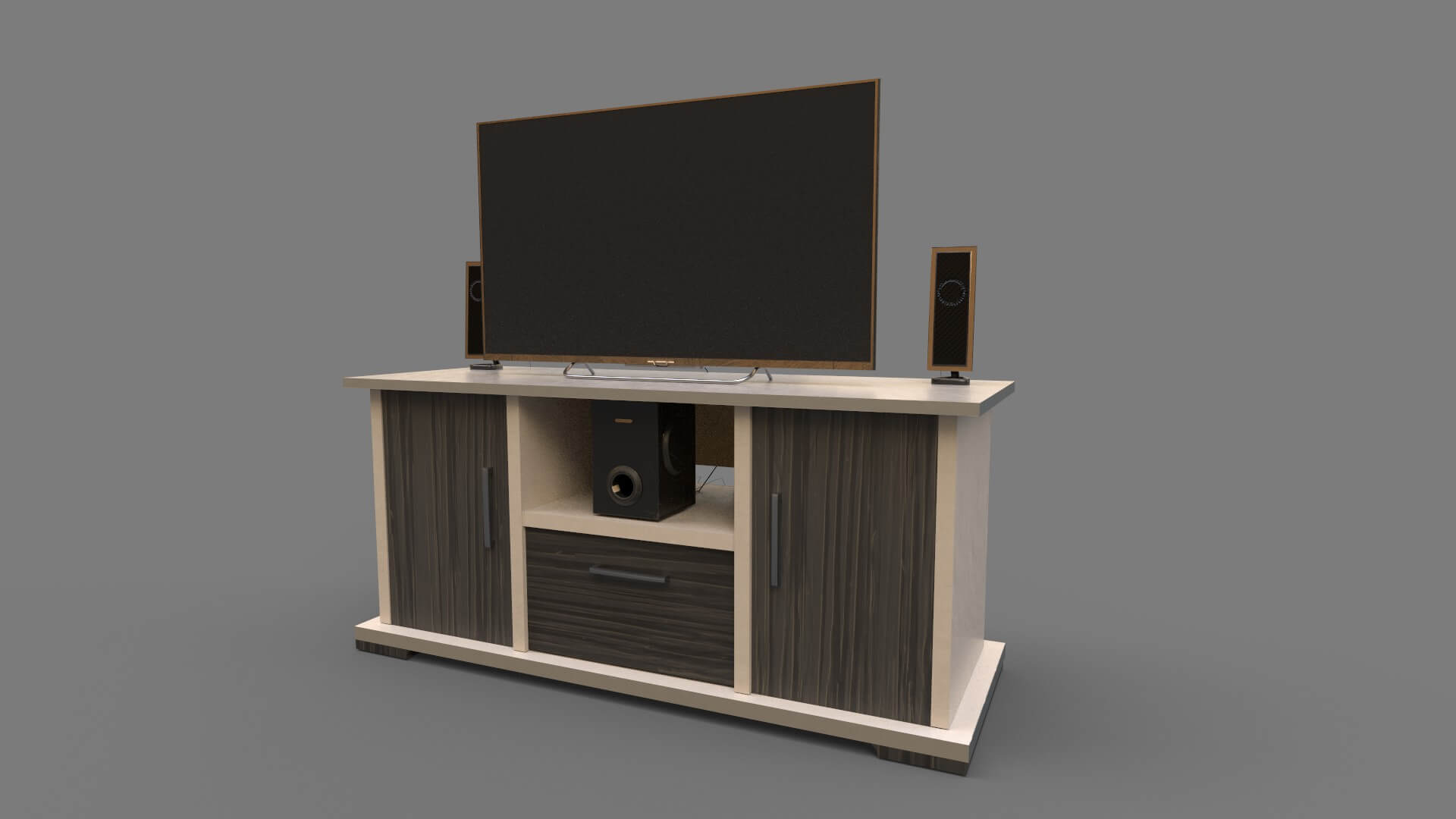 Multimedia Setup - 3D Model by omer kamal