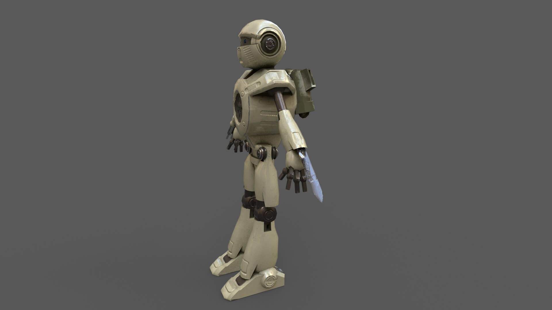 Robot - 3D Model by omer kamal