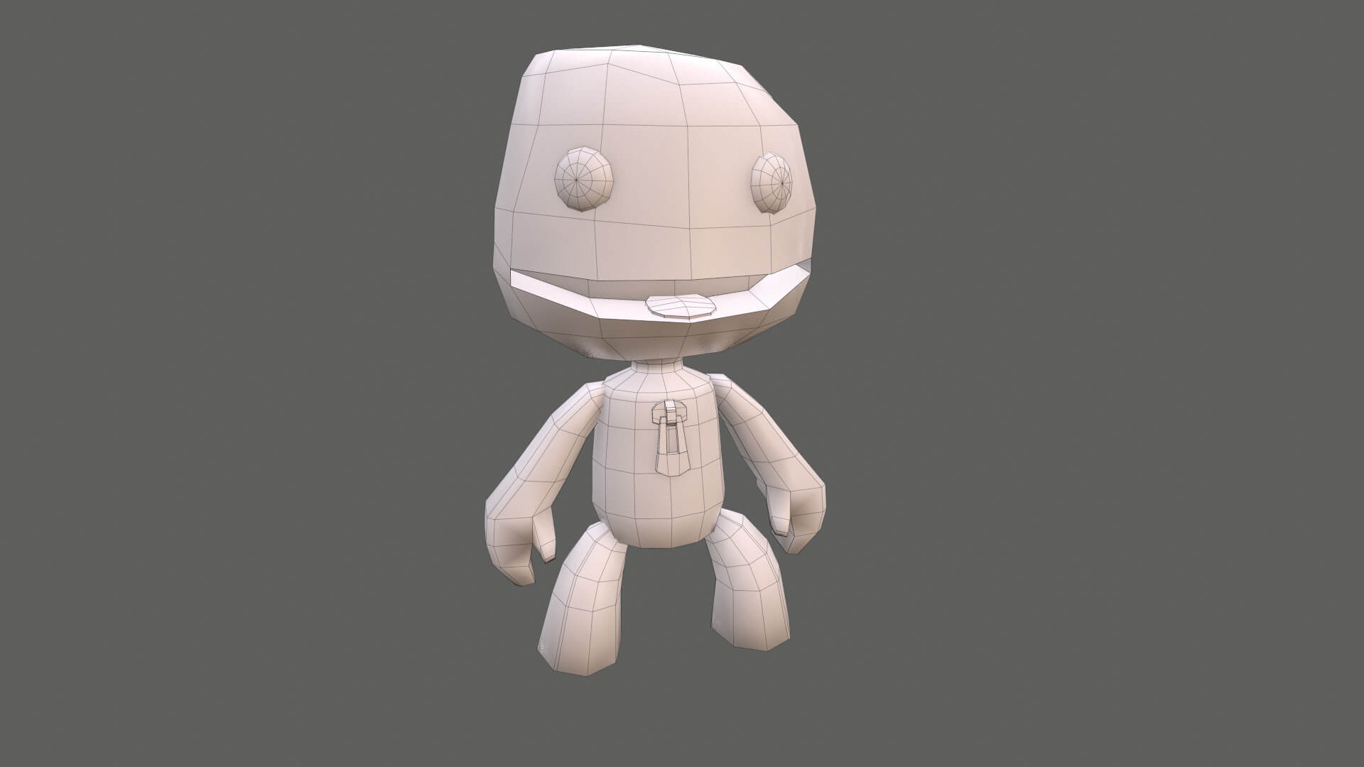 Sackboy - 3D Model by omer kamal