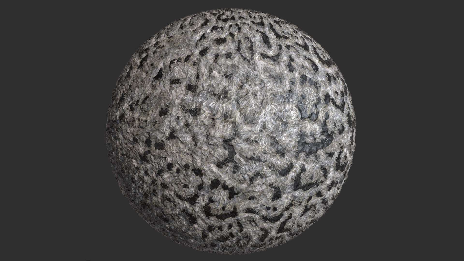 Snow Leopard Fur PBR 4K Texture by omer kamal