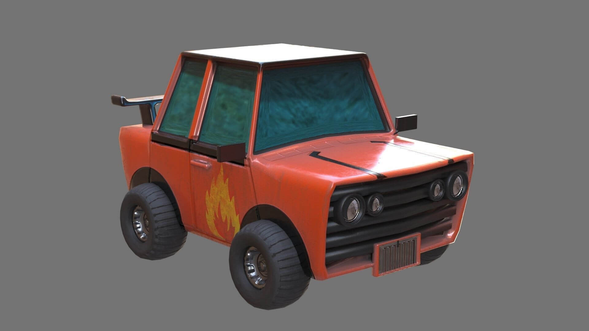 Toy Car - 3D Model by omer kamal