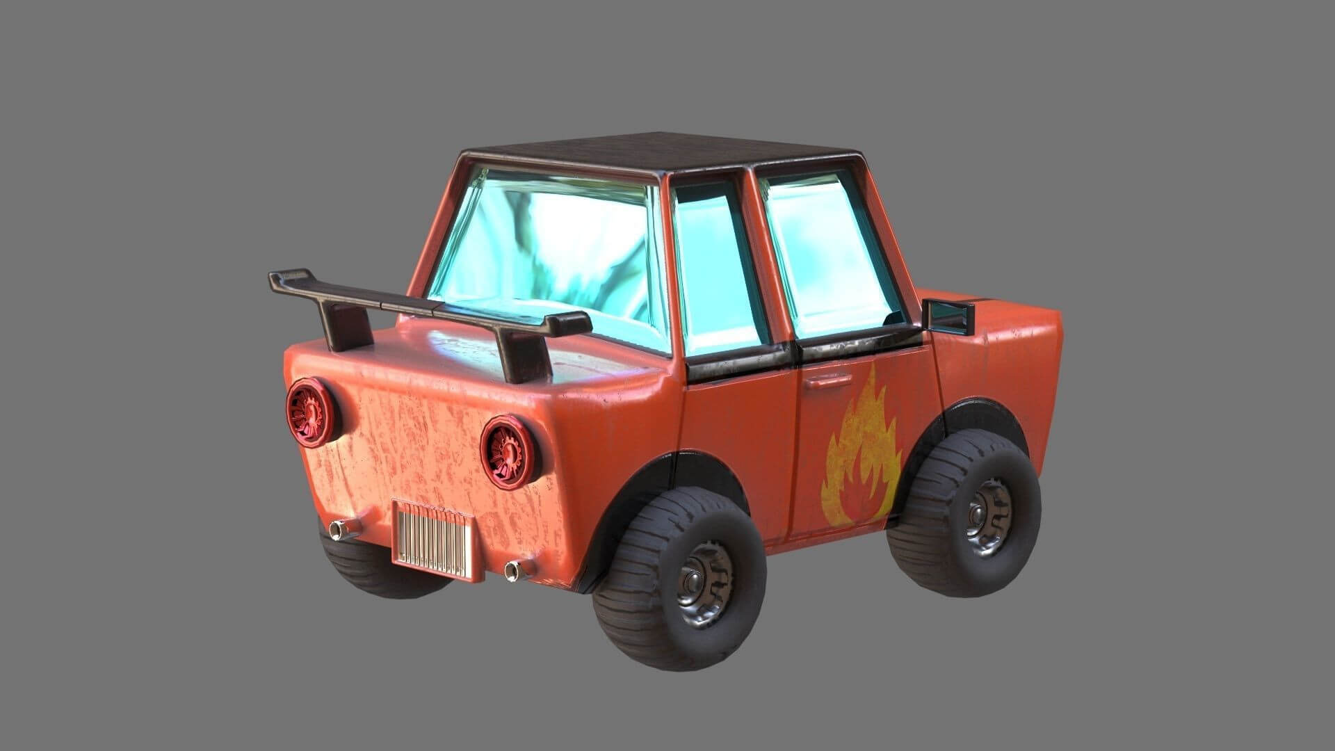 Toy Car - 3D Model by omer kamal