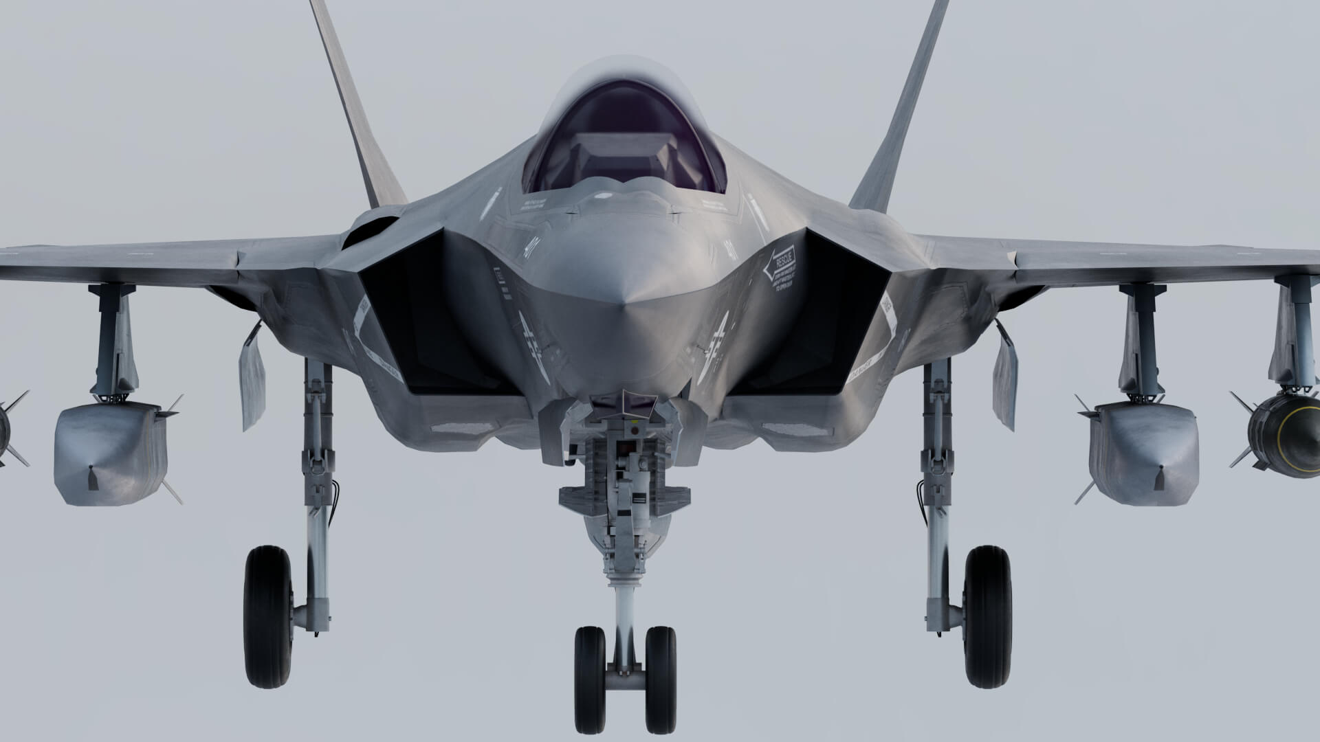 Lockheed Martin F35C Lightning II - 3D Model by omerdrv1