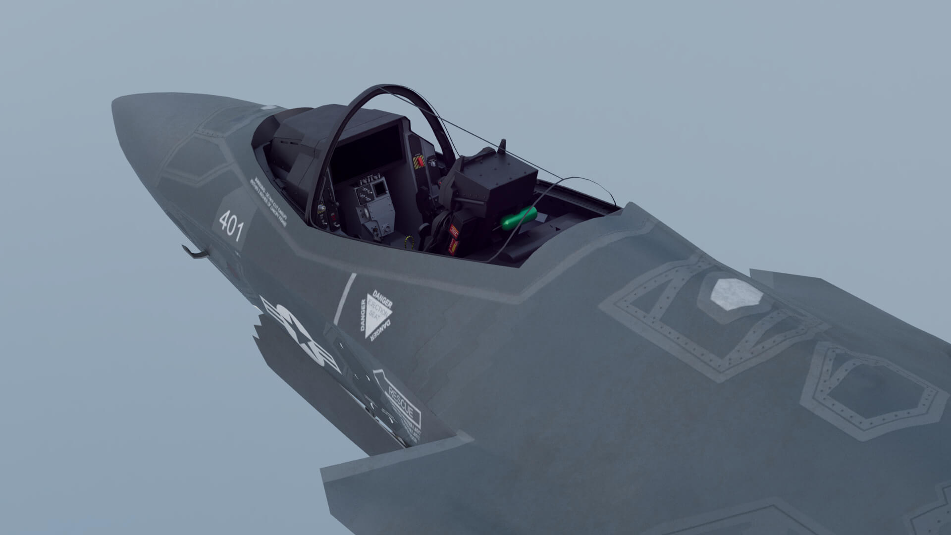 Lockheed Martin F35C Lightning II - 3D Model by omerdrv1