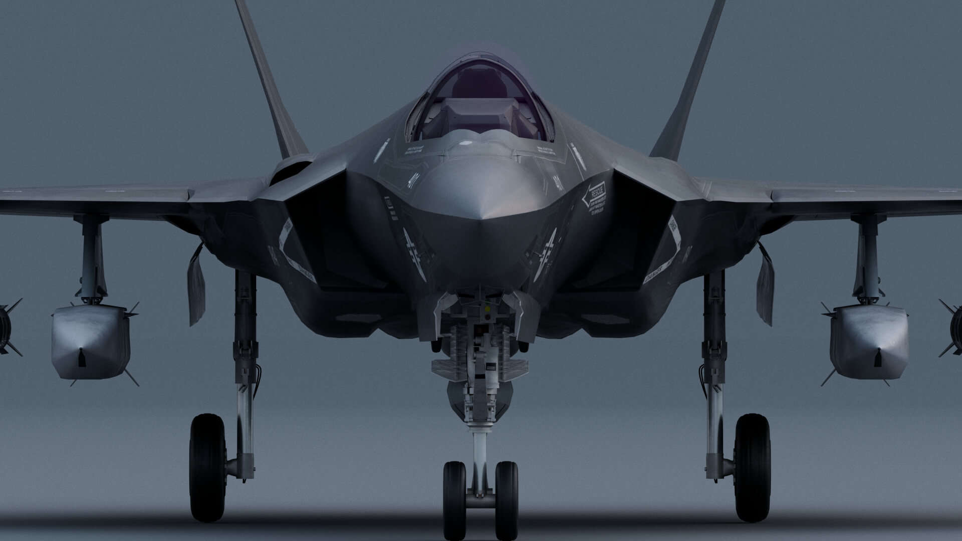 Lockheed Martin F35C Lightning II - 3D Model by omerdrv1