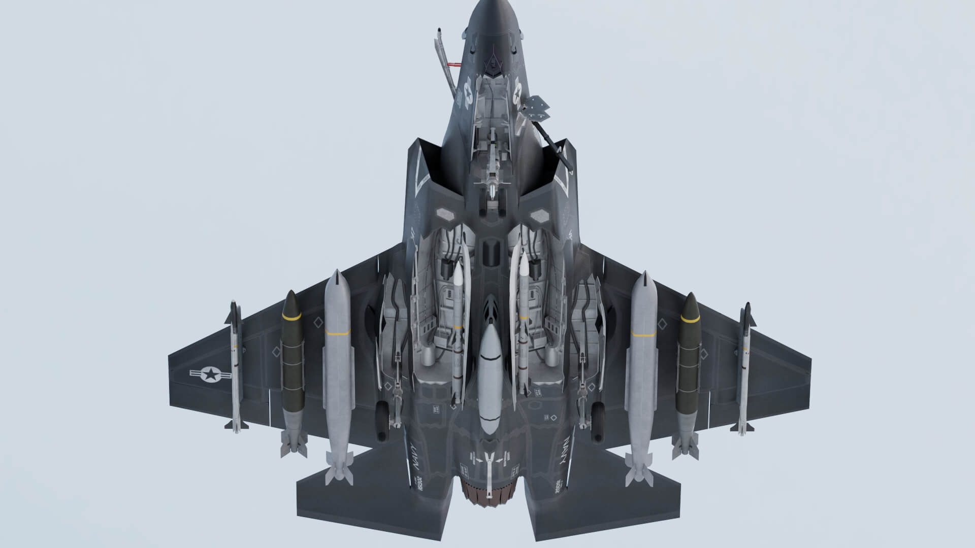 Lockheed Martin F35C Lightning II - 3D Model by omerdrv1