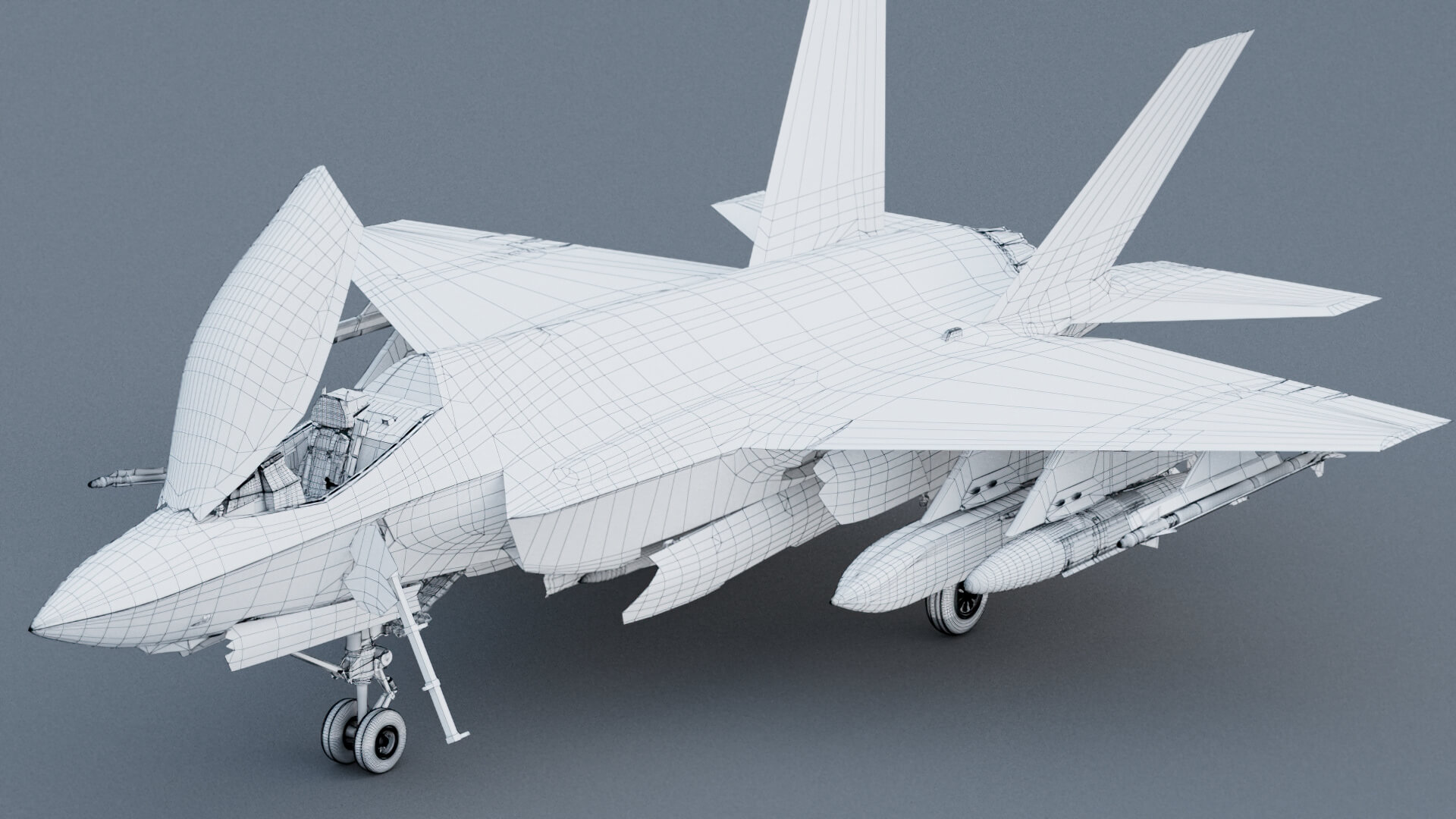 Lockheed Martin F35C Lightning II - 3D Model by omerdrv1