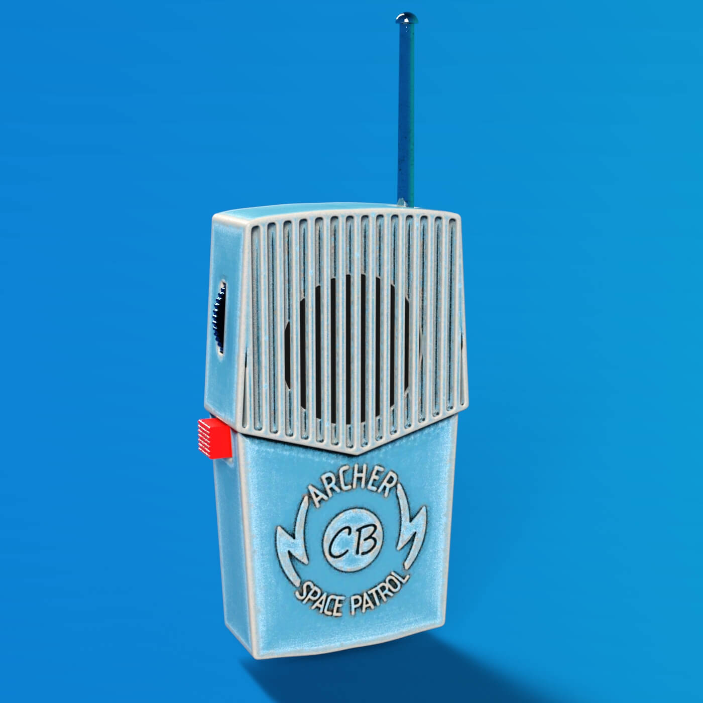 Archer Intercom 3D Render, Digital Art by Omni-Moulage