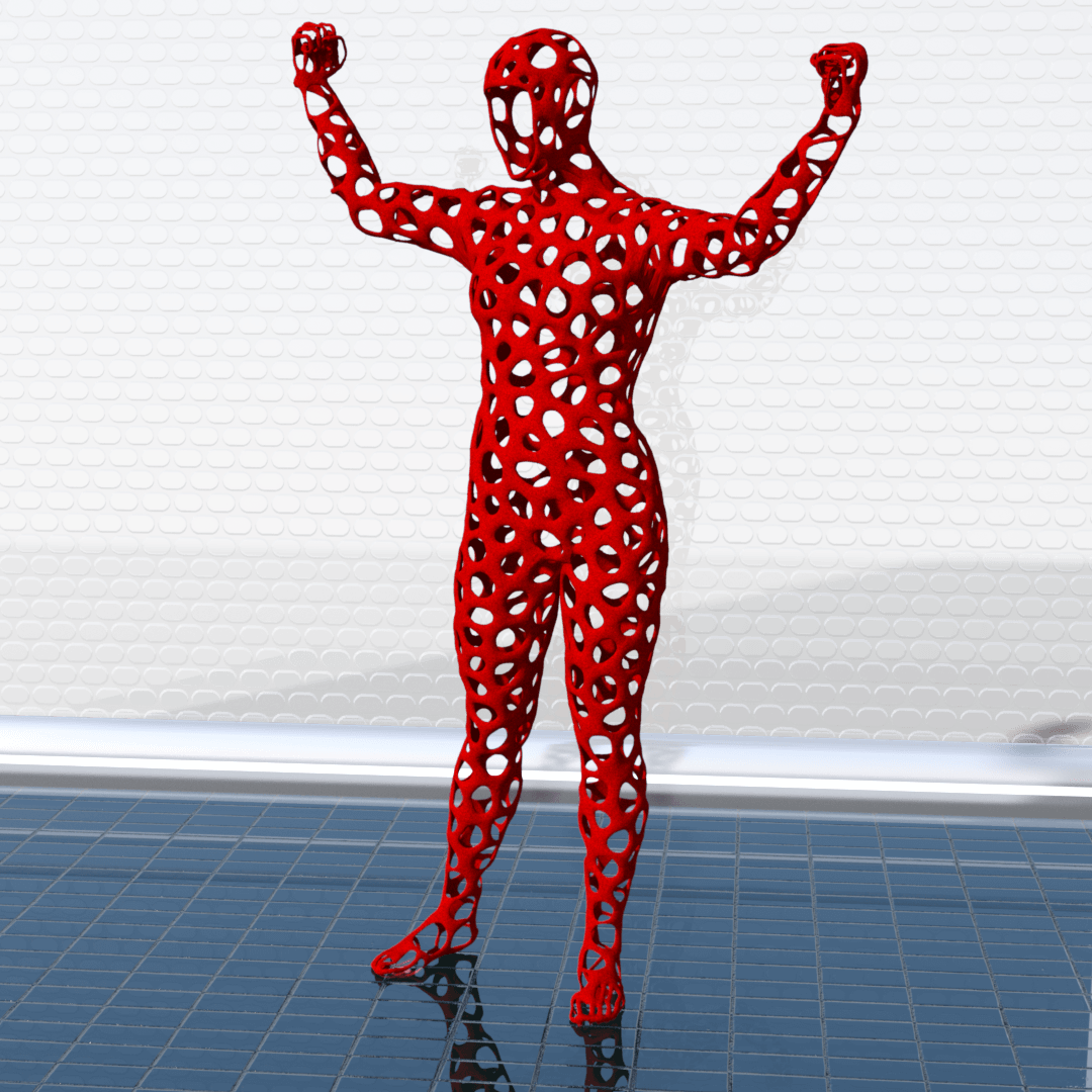 Exoskeletal suit 3D Render | RenderHub Gallery