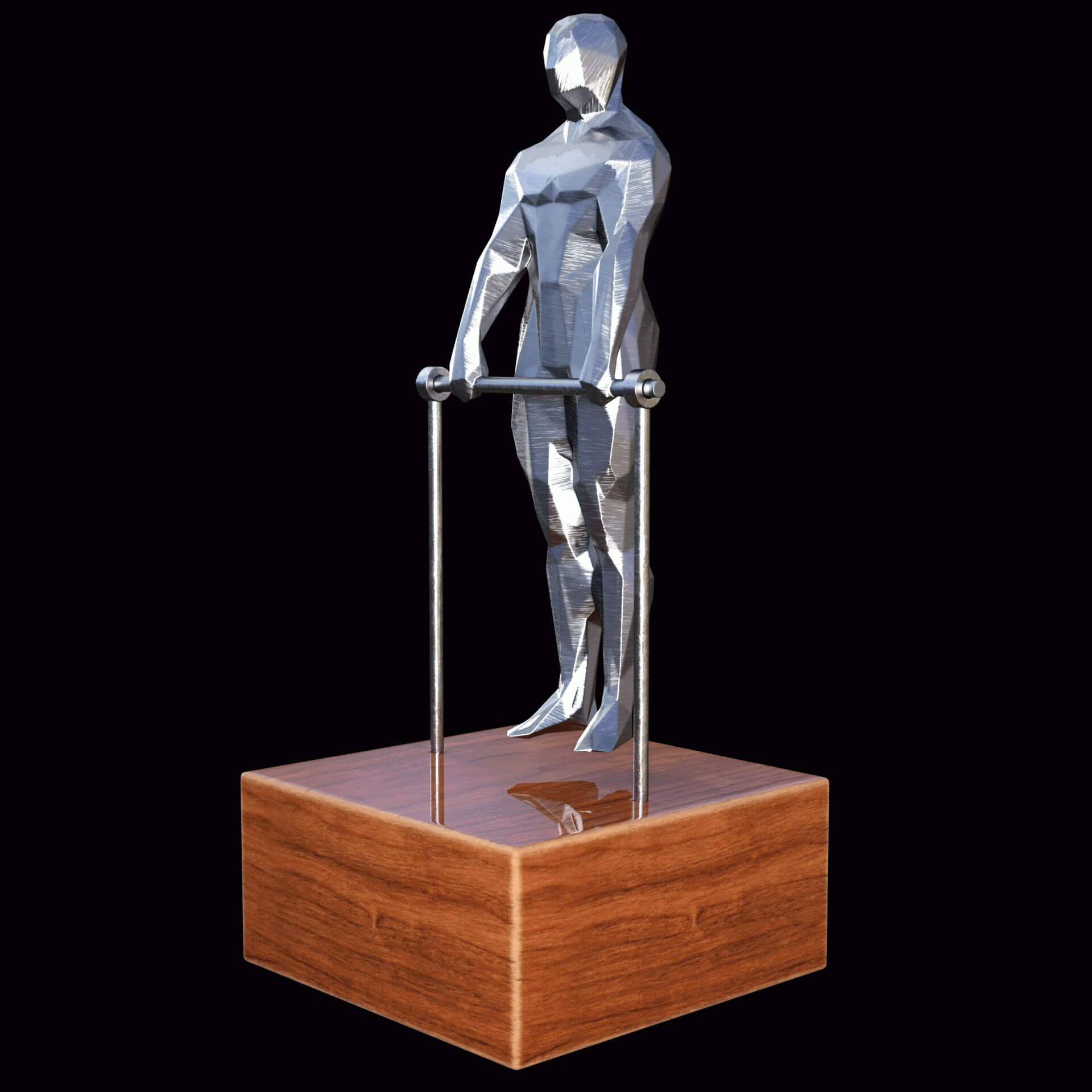 Mesmerizing Facets 3D Render, Digital Art by Omni-Moulage