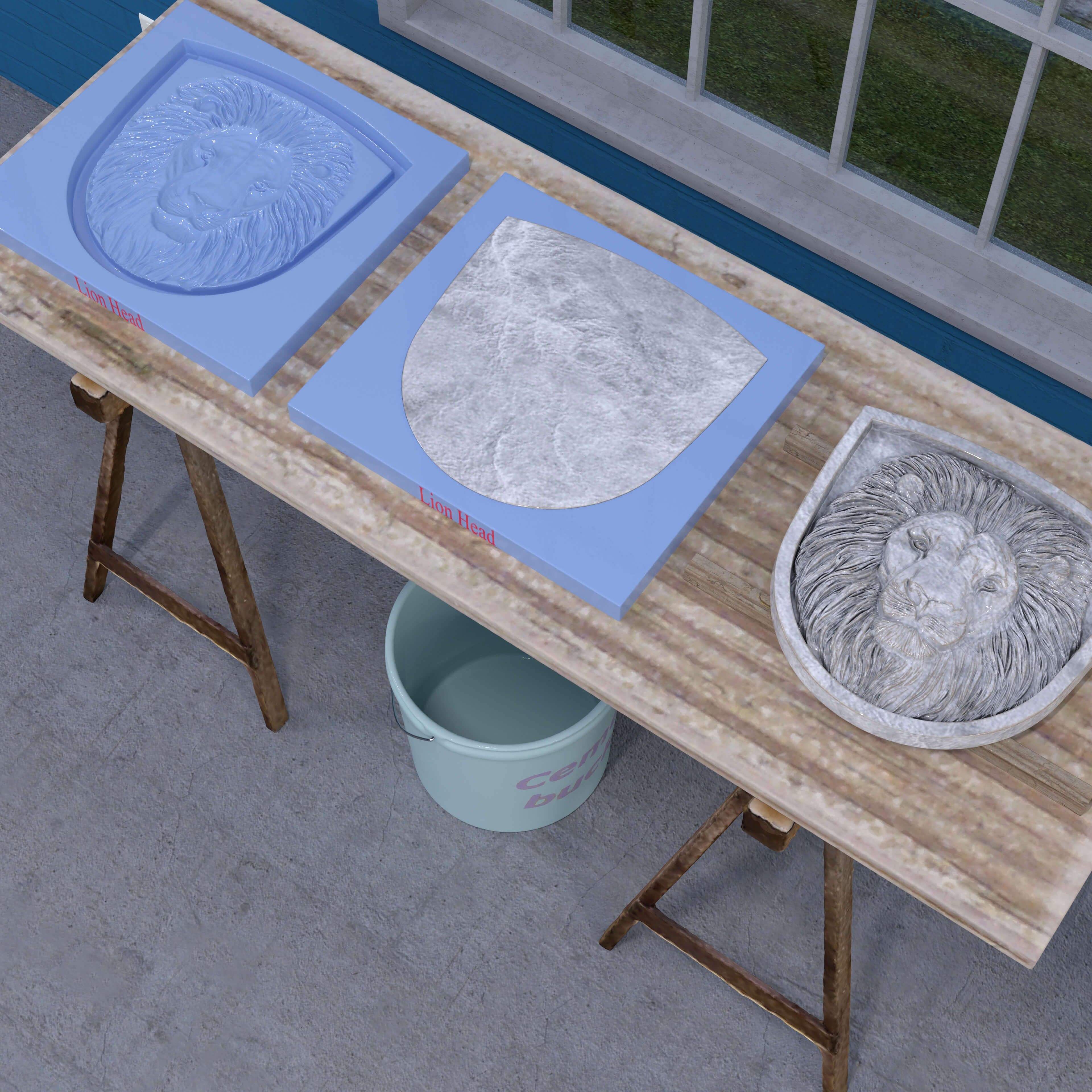 Molding Workspace - Daz Content by Omni-Moulage