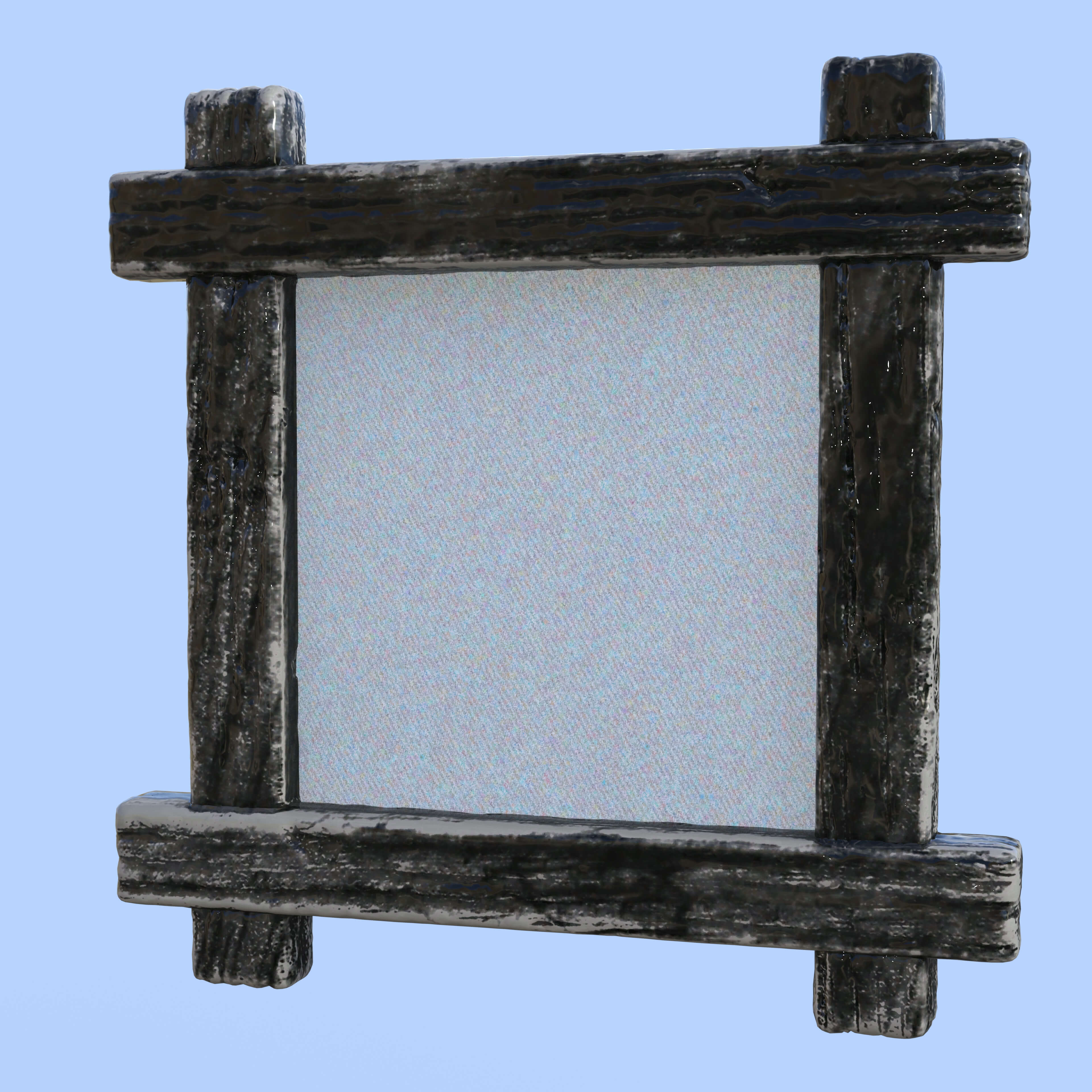 Rustic Wooden Picture Frame - Daz Content by Omni-Moulage