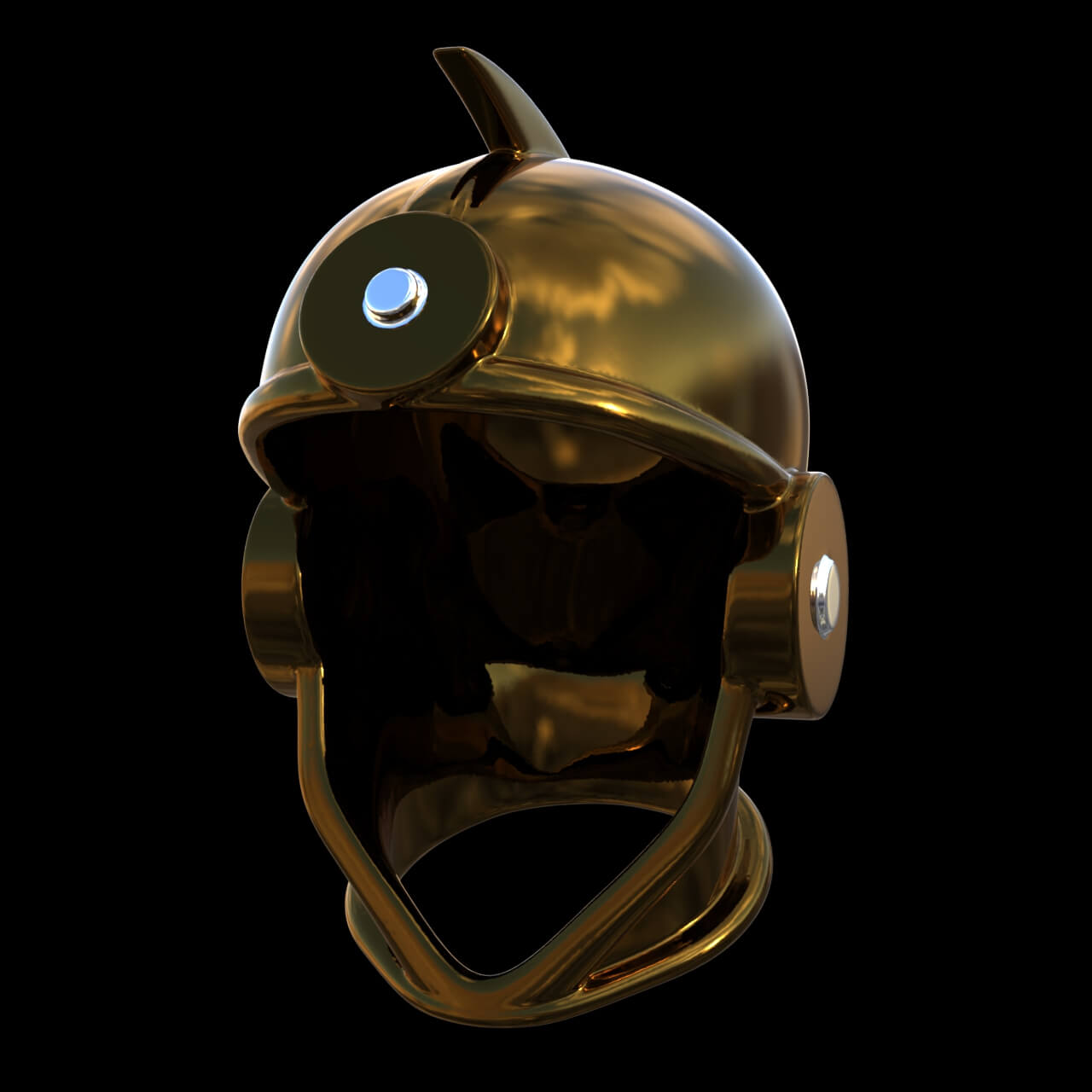 Space Ranger Helmet - Daz Content by Omni-Moulage