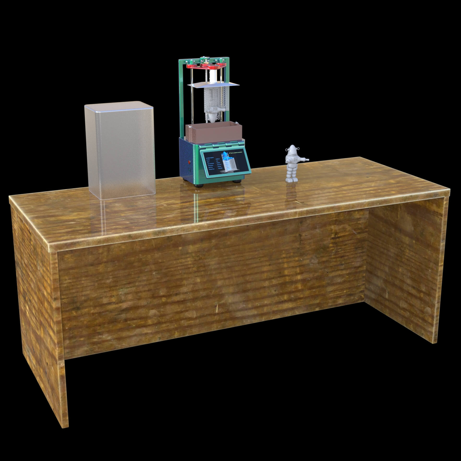 UV 3D Fab Lab - Daz Content by Omni-Moulage