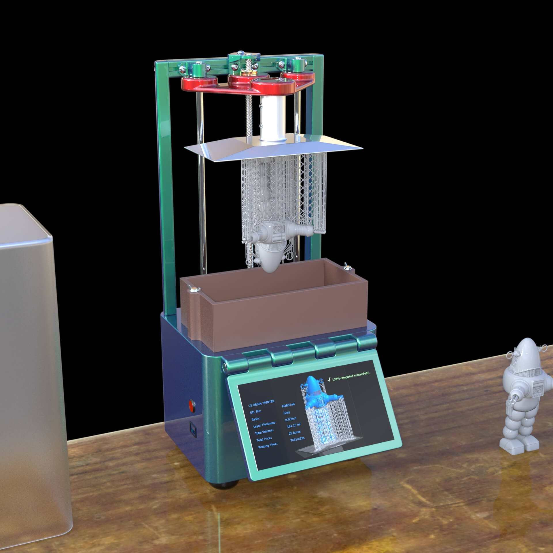 UV 3D Fab Lab - Daz Content by Omni-Moulage