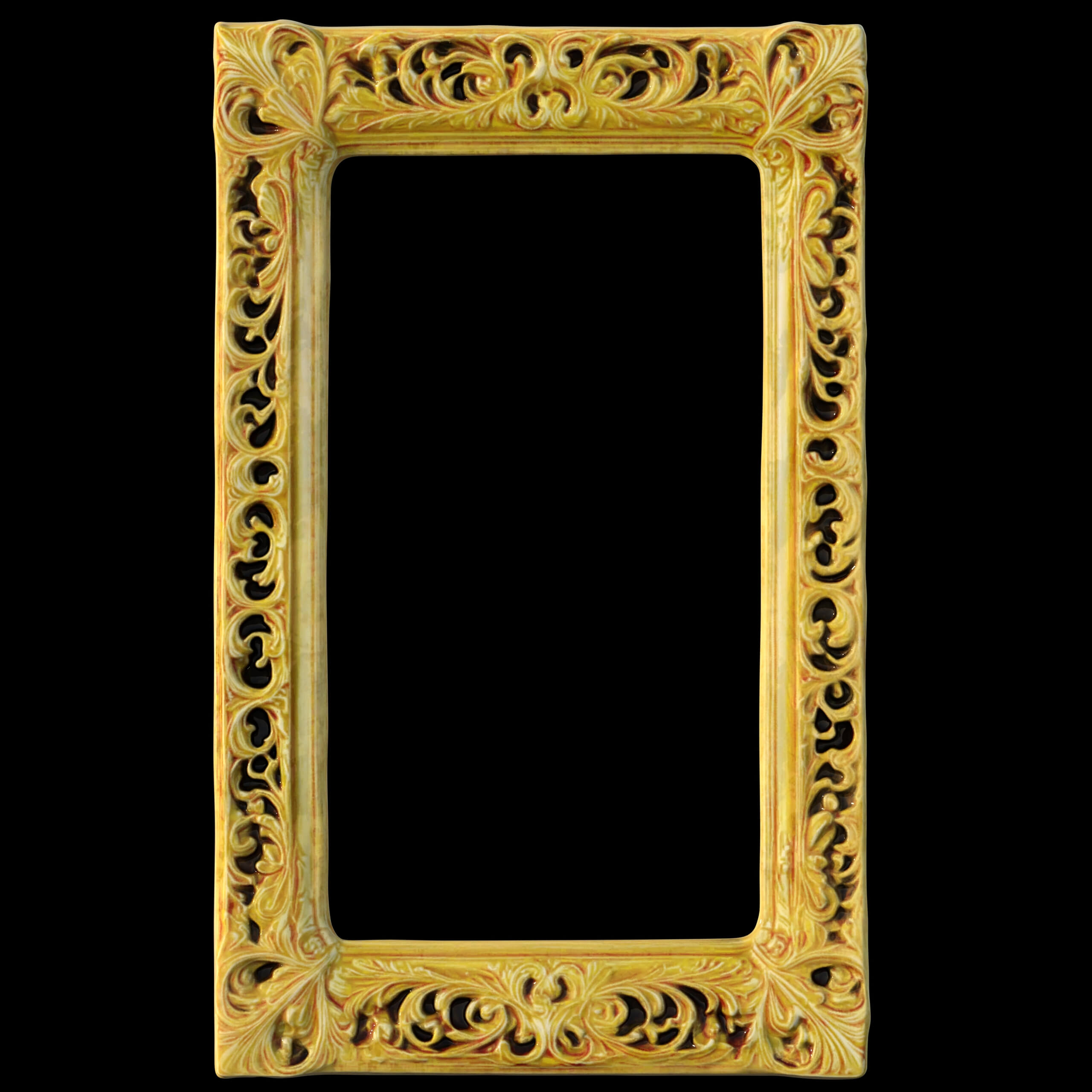 Victorian Gold Portrait Frame - Daz Content by Omni-Moulage