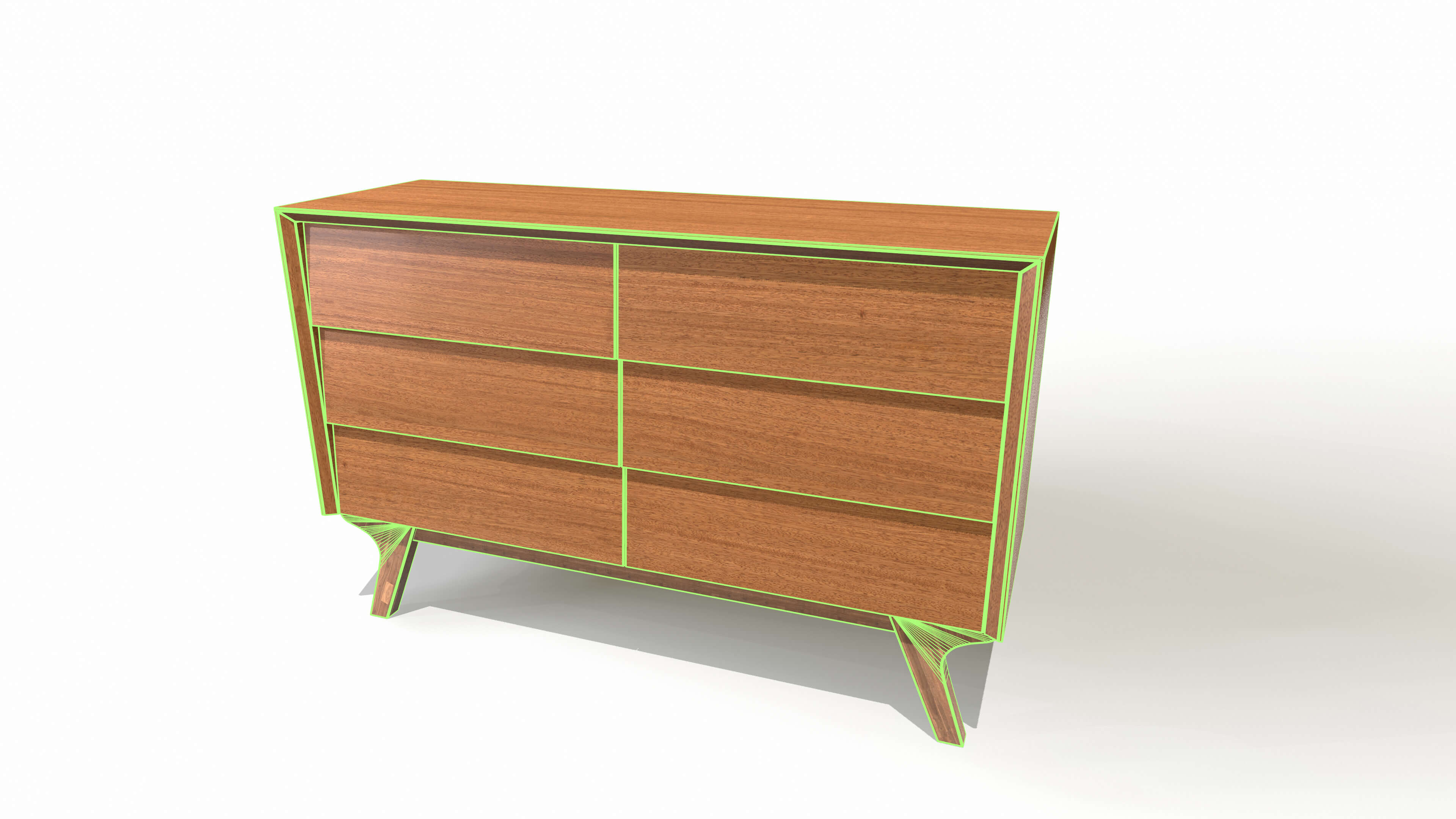 Bs Table 002 - 3D Model by onefivesilk