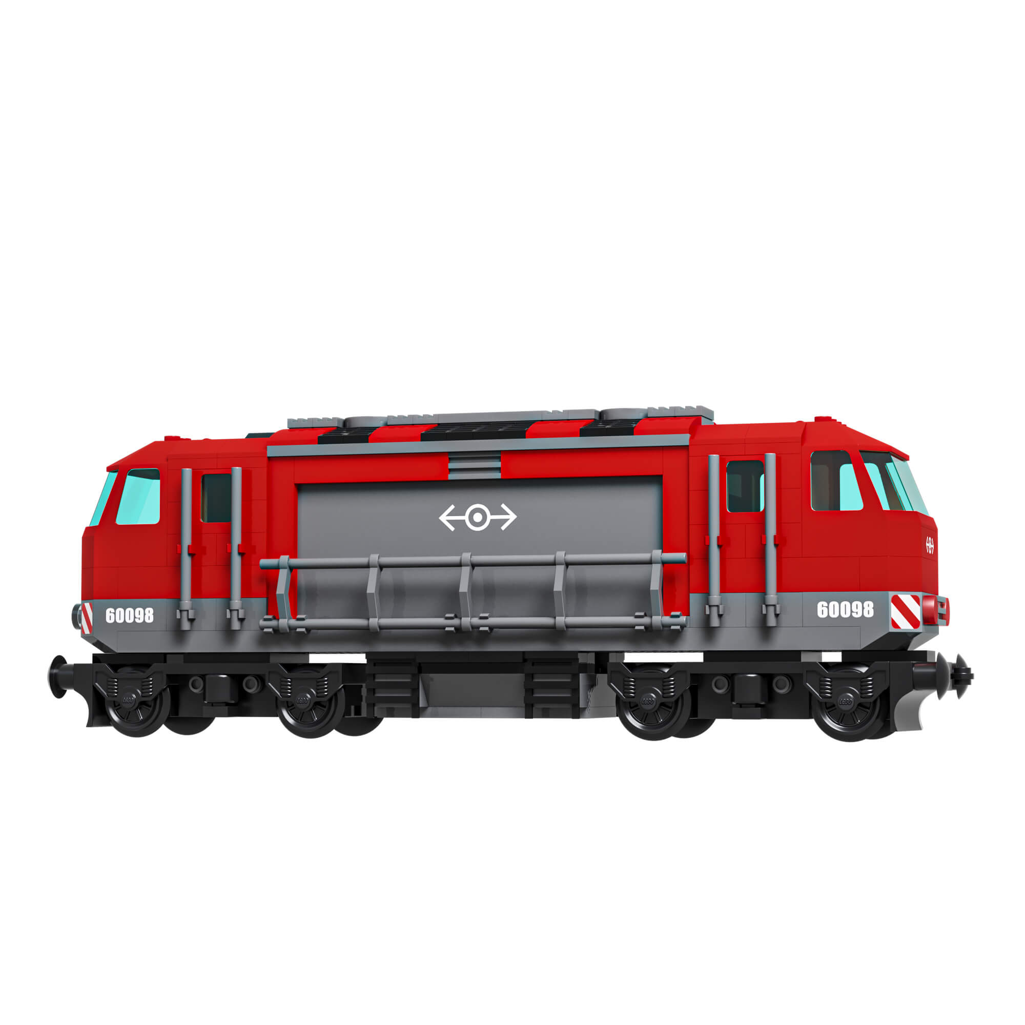 60098 Heavy Train - 3D Model by ONModels