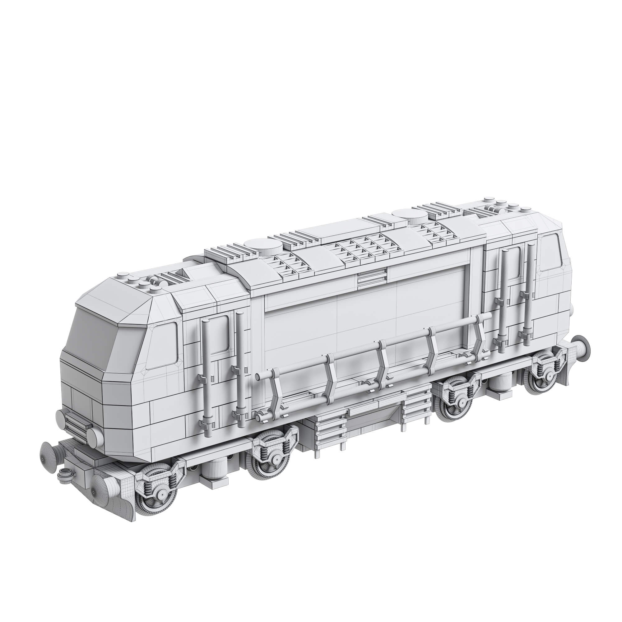 60098 Heavy Train - 3D Model by ONModels
